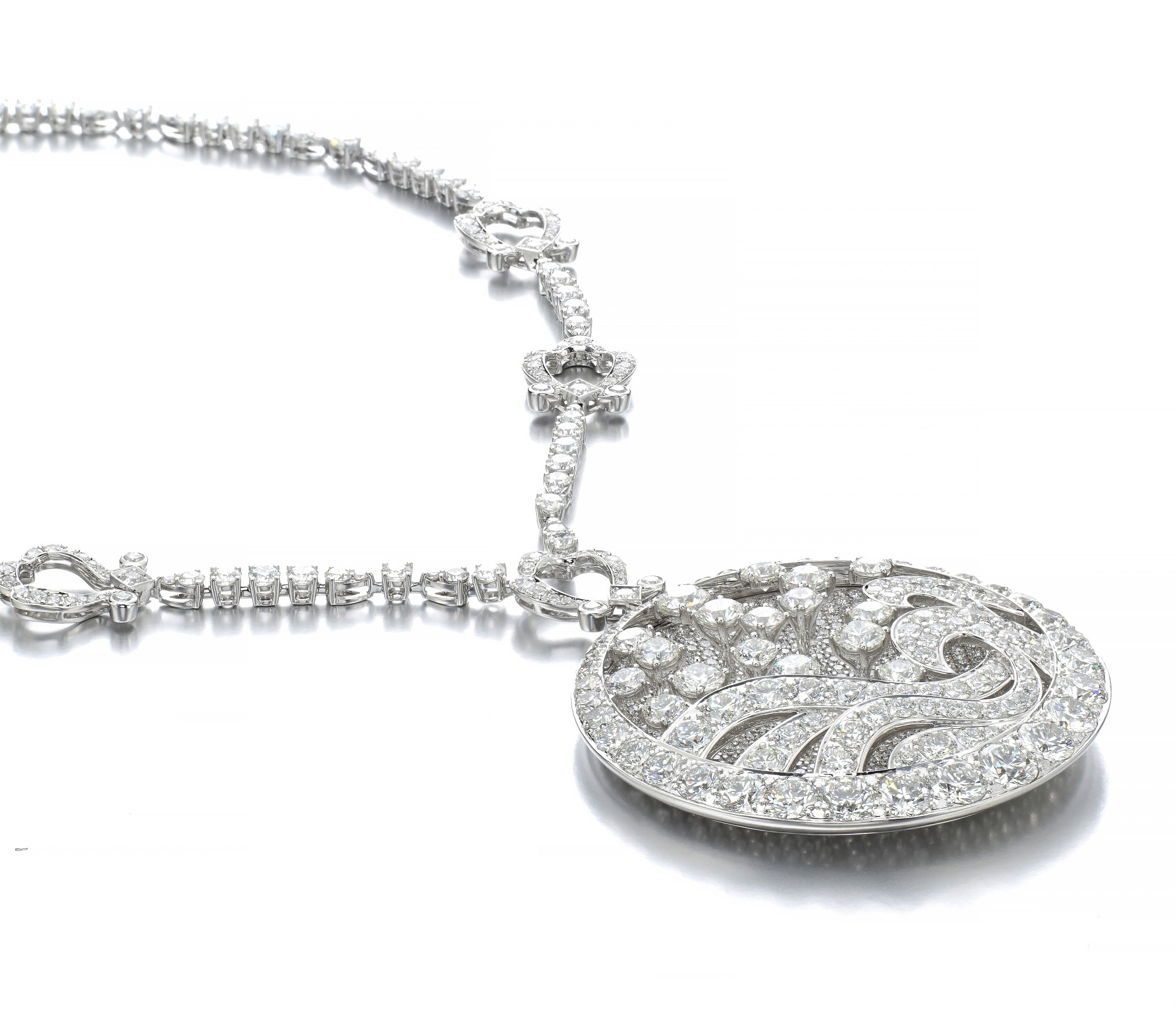 GRAFF | DIAMOND PENDENT NECKLACE | Graff: Contrast & Colour | 2020 ...