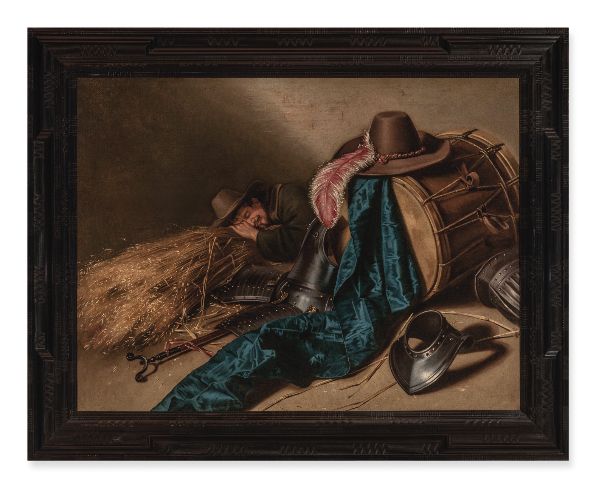 DUTCH SCHOOL, 17TH CENTURY | SLEEPING SOLDIER WITH STILL LIFE OF THE ...