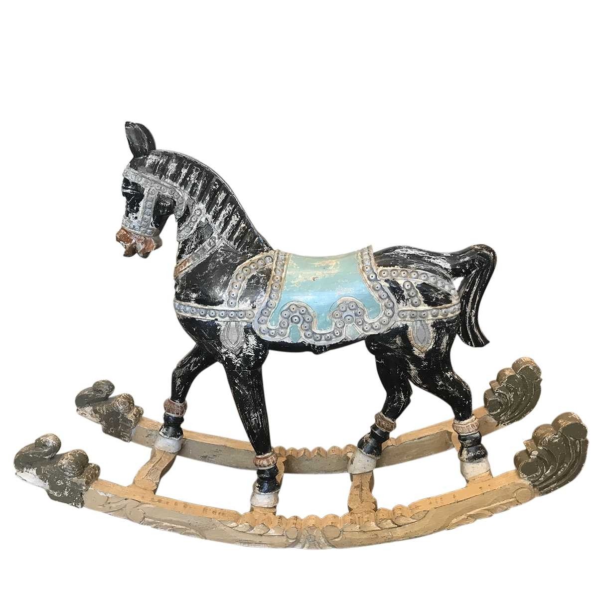 Vintage Child's Carousel Rocking Horse Available For Immediate Sale At ...