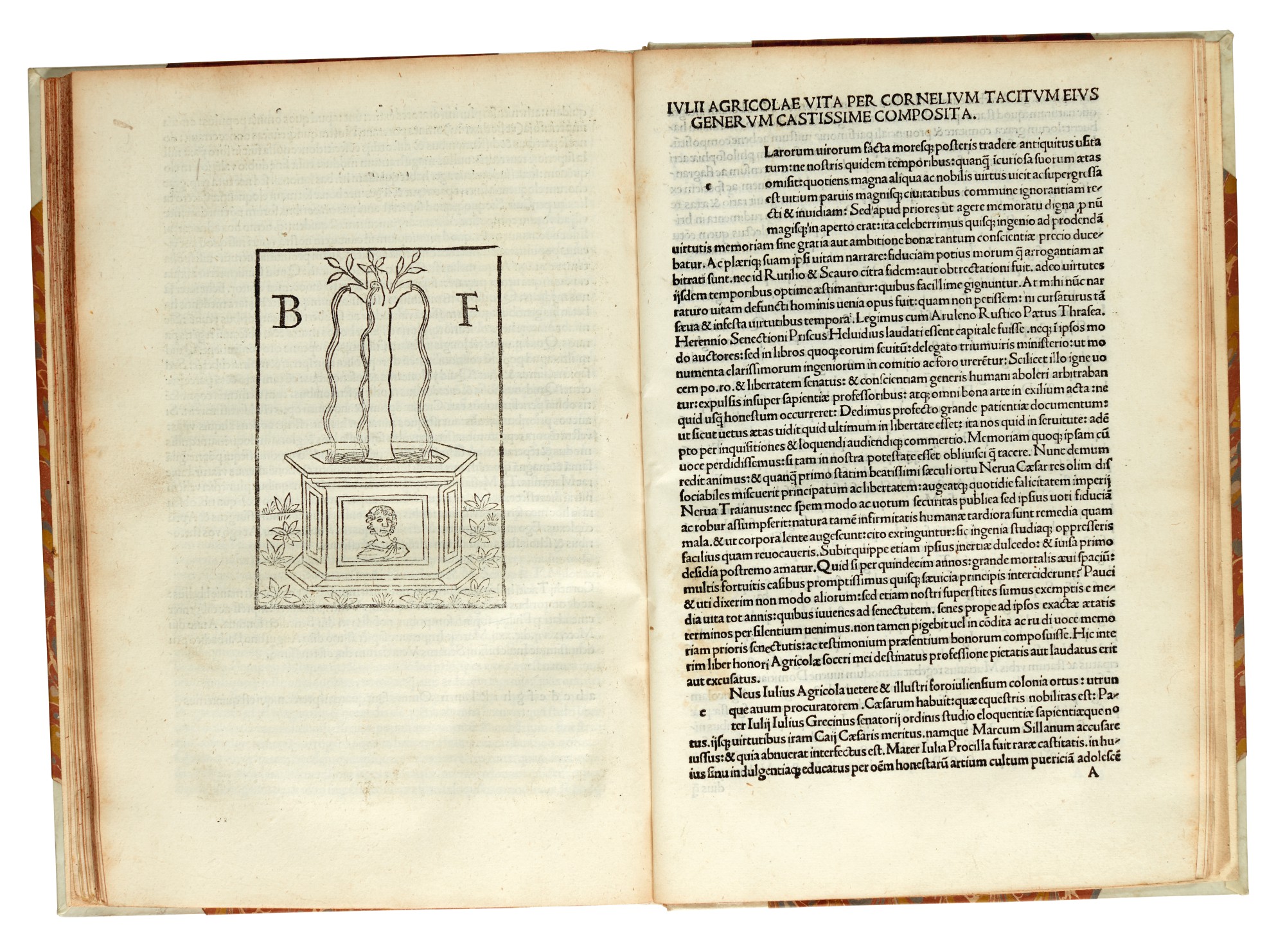 Tacitus, Opera, Venice, 1497, later half vellum | Important Manuscripts ...