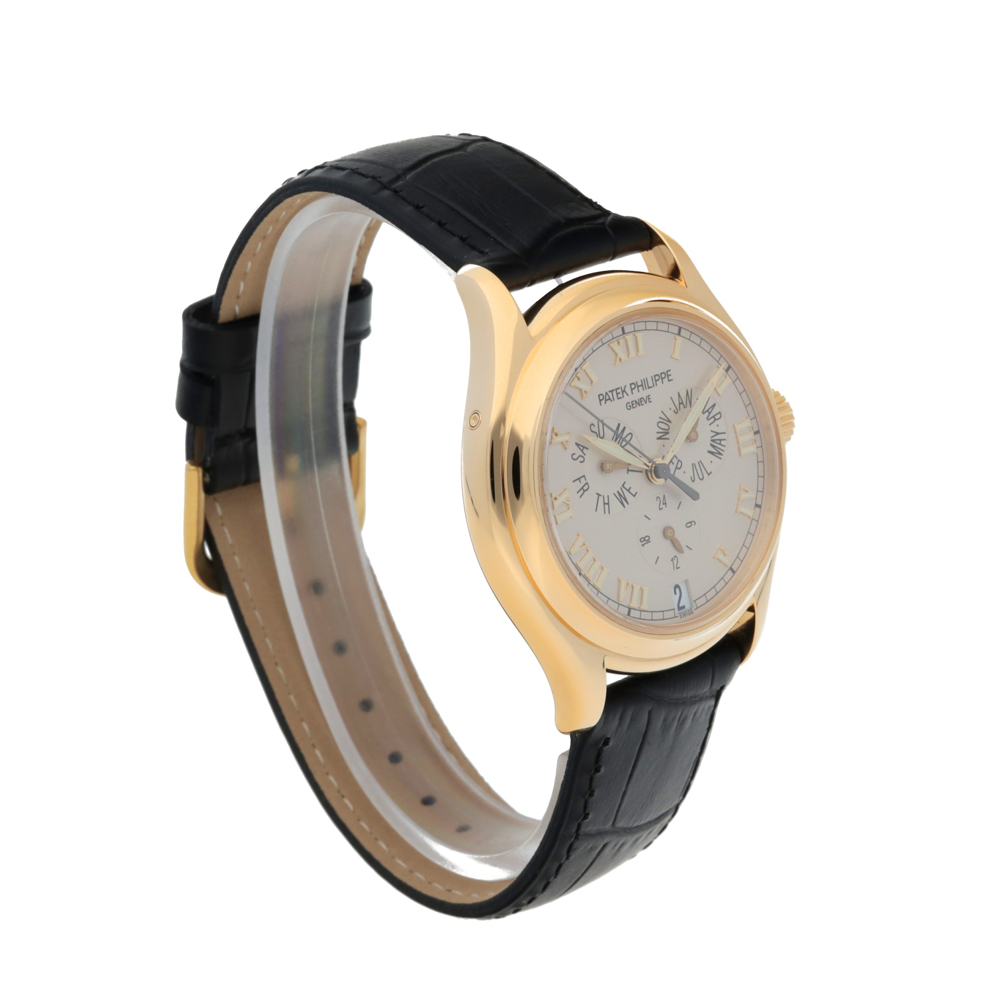 PATEK PHILIPPE | REF 5035 YELLOW GOLD ANNUAL CALENDAR WRISTWATCH WITH ...