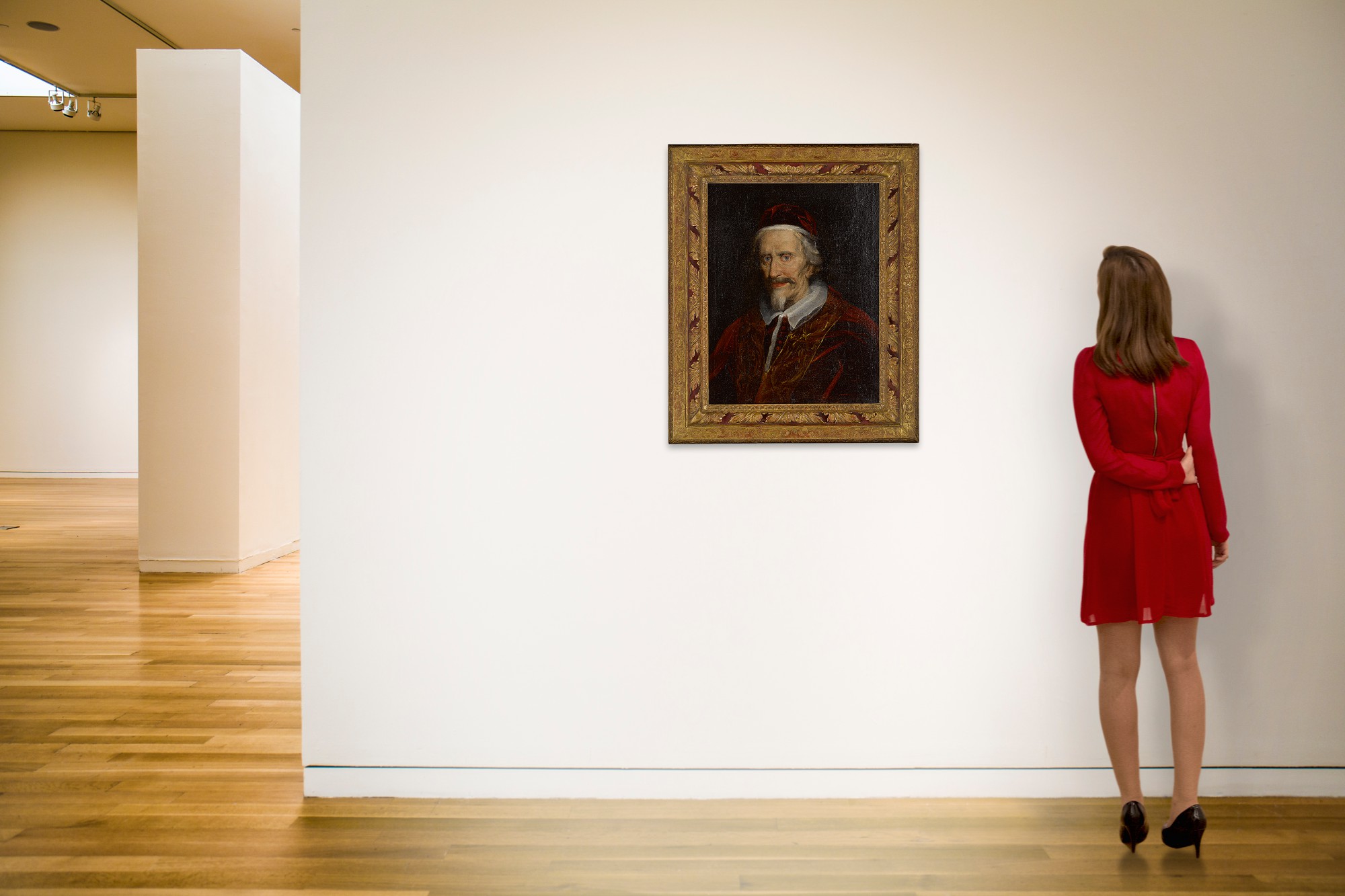 CIRCLE OF GIOVANNI BATTISTA GAULLI, CALLED BACICCIO | PORTRAIT OF POPE ...