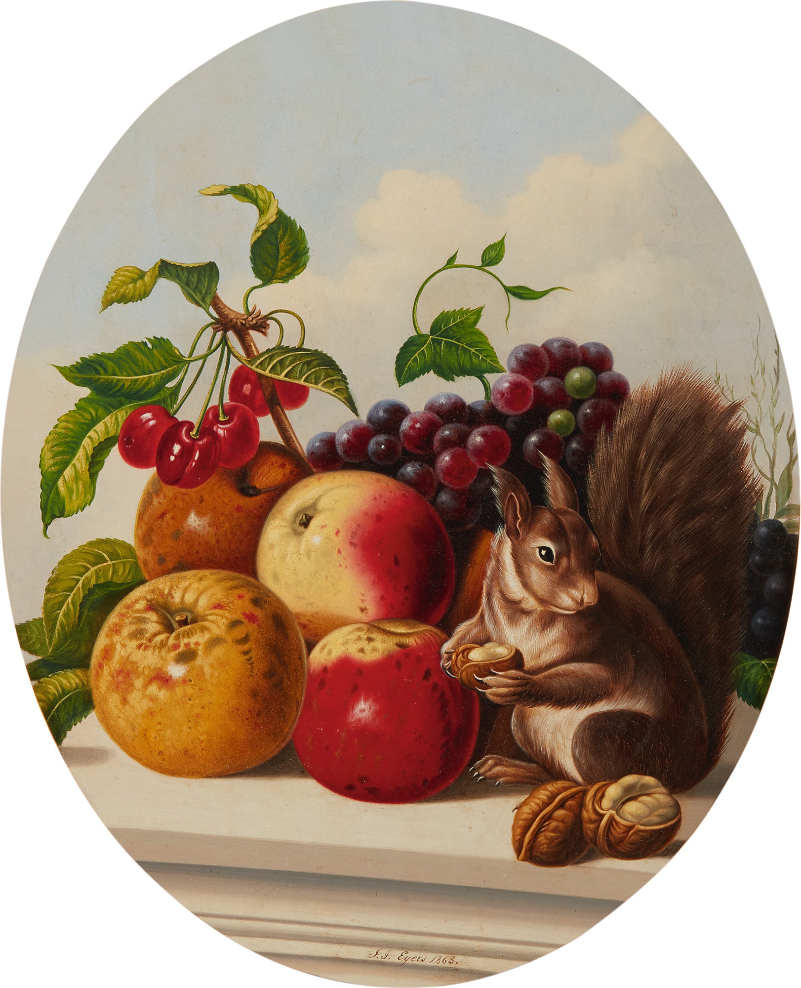 JOHN J. EYERS | STILL LIFE WITH SQUIRREL | American Art | 2020 | Sotheby's