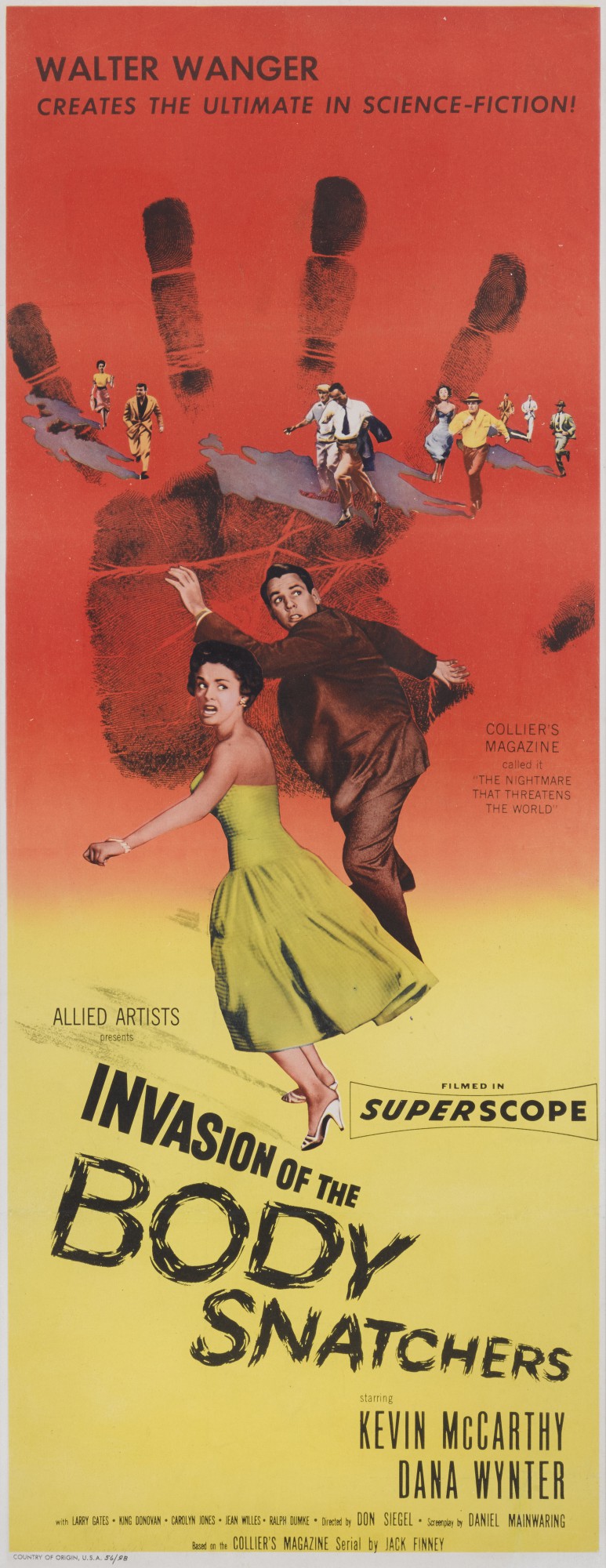 Invasion of the Body Snatchers (1956), poster, US | Original Film ...