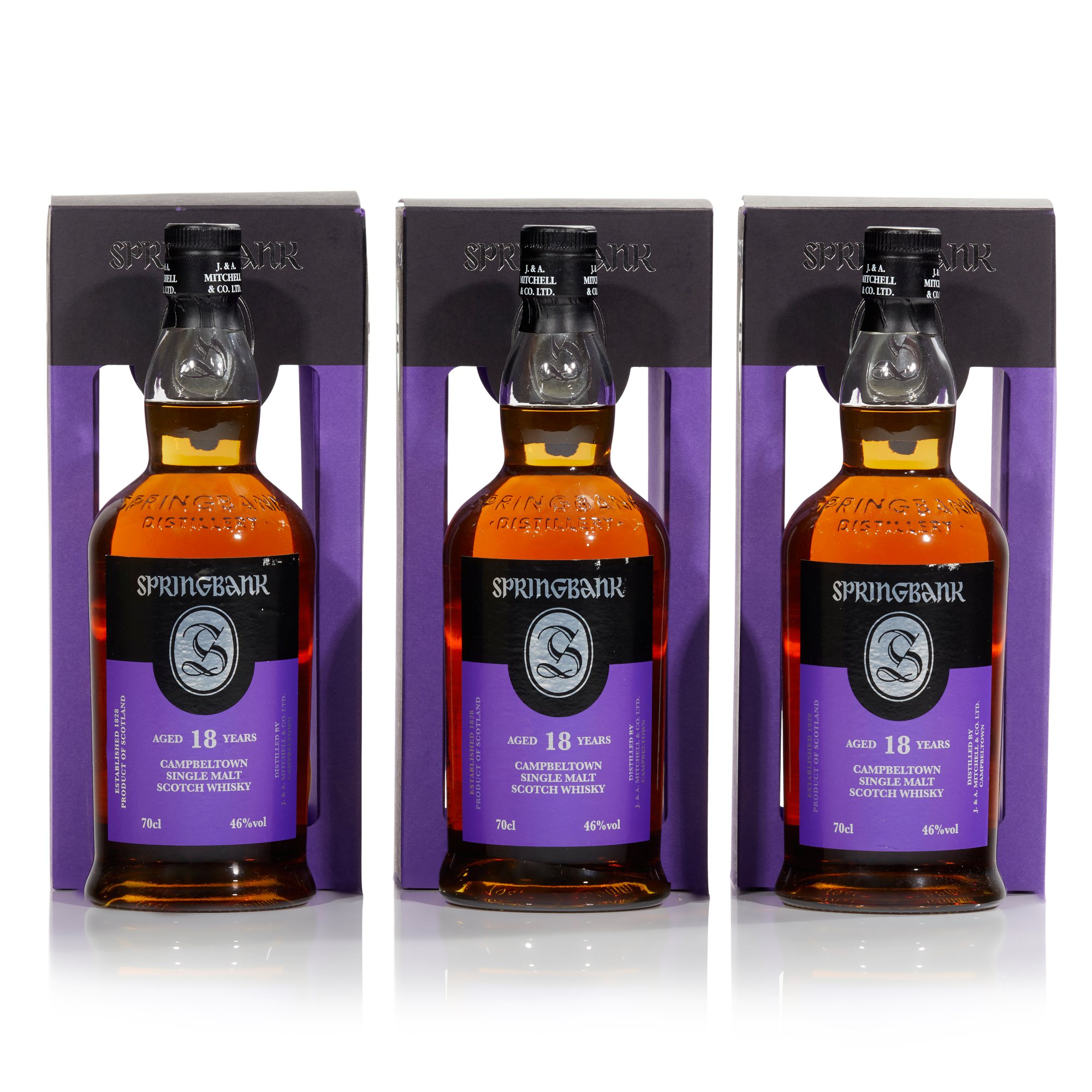 Springbank 18 Year Old 46.0 abv NV (3 BT70) | The Timeless Whisky ...
