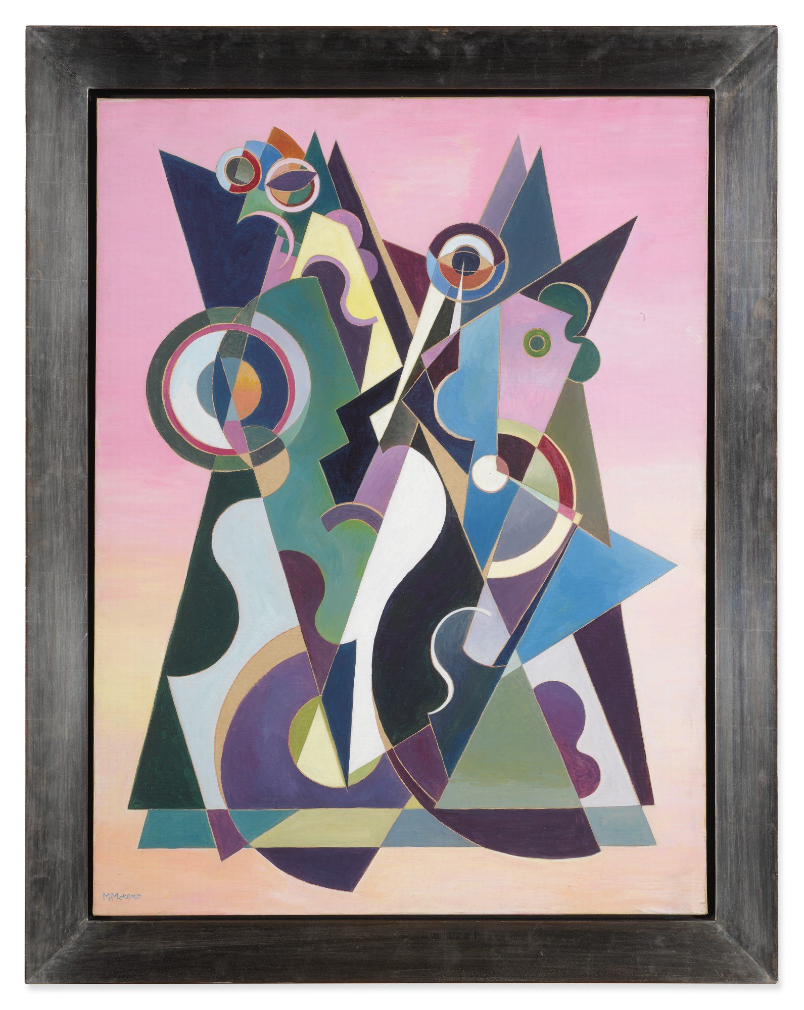 MICHEL MORENO | COMPOSITION (SYNTHO-CHROMISME) | Cubism and Beyond ...