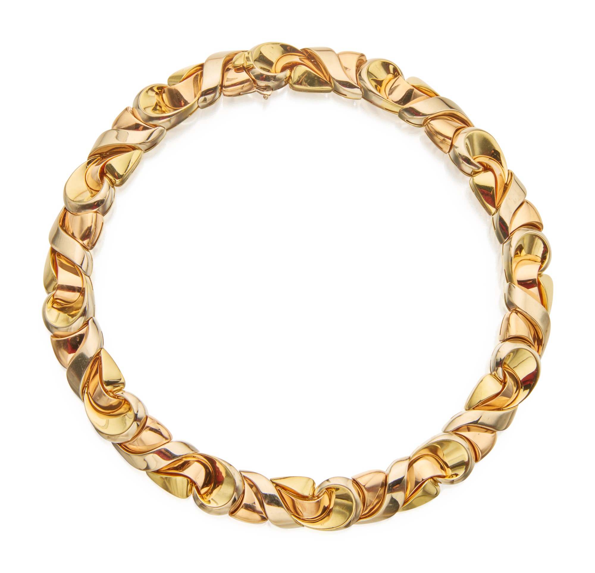 THREE-COLOR GOLD NECKLACE, MARINA B | Jewels Online | 2020 | Sotheby's