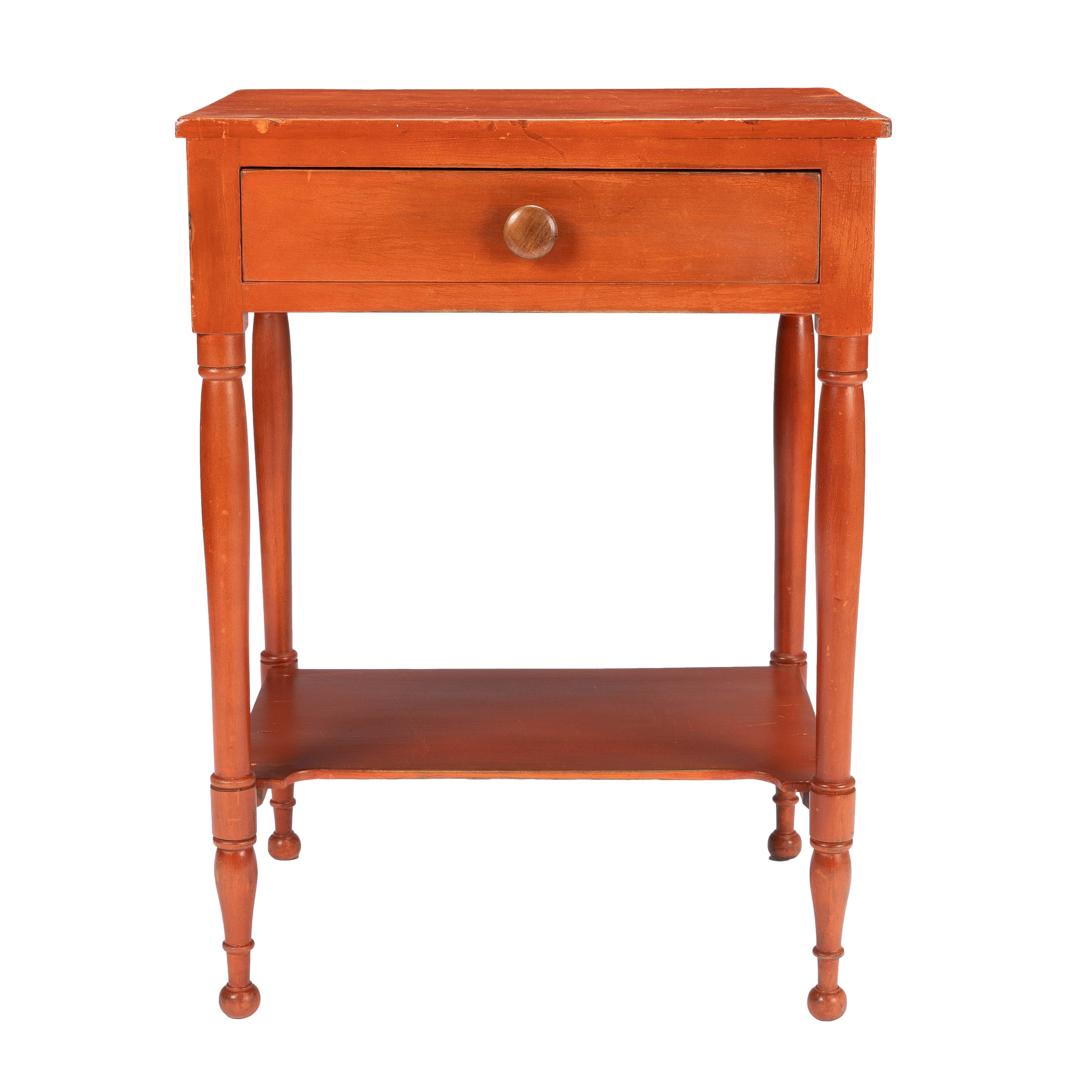 Antique American Sheraton Painted Tulipwood Side Table Available For ...