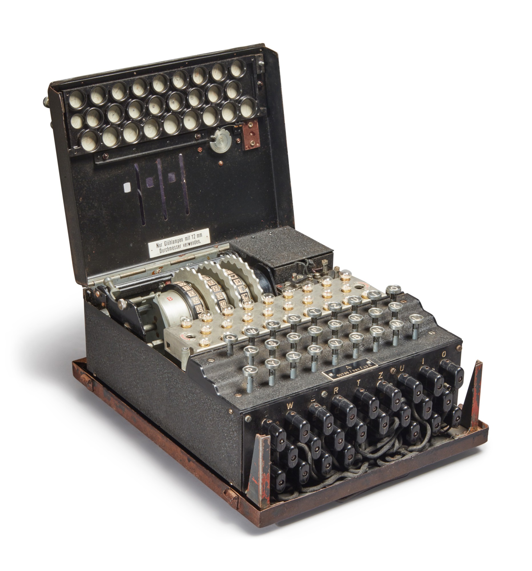 A Fully Operational Enigma I in Original Condition | History of Science ...