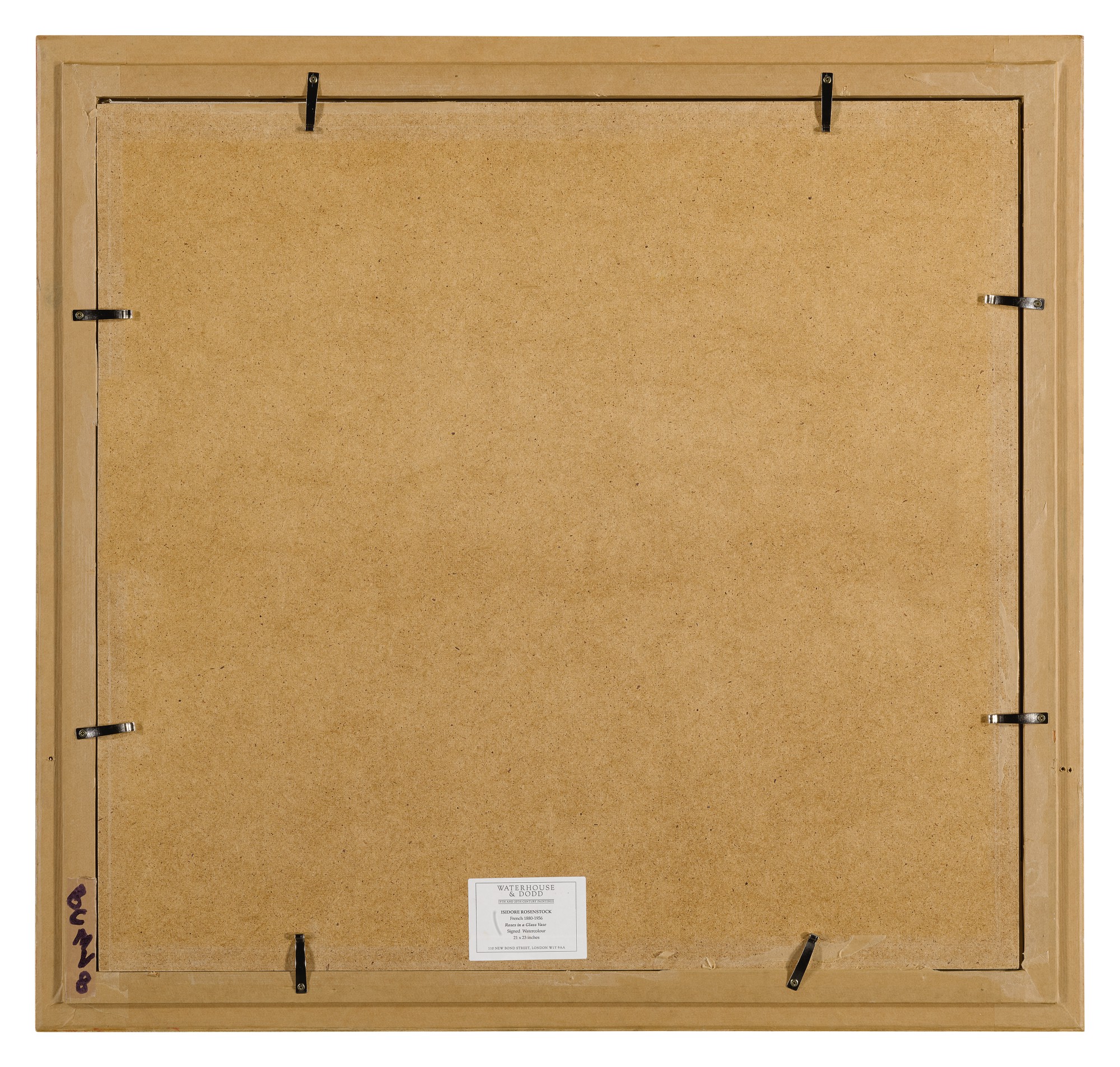 ISIDORE ROSENSTOCK | ROSES DANS UN VASE EN VERRE | Impressionist and ...