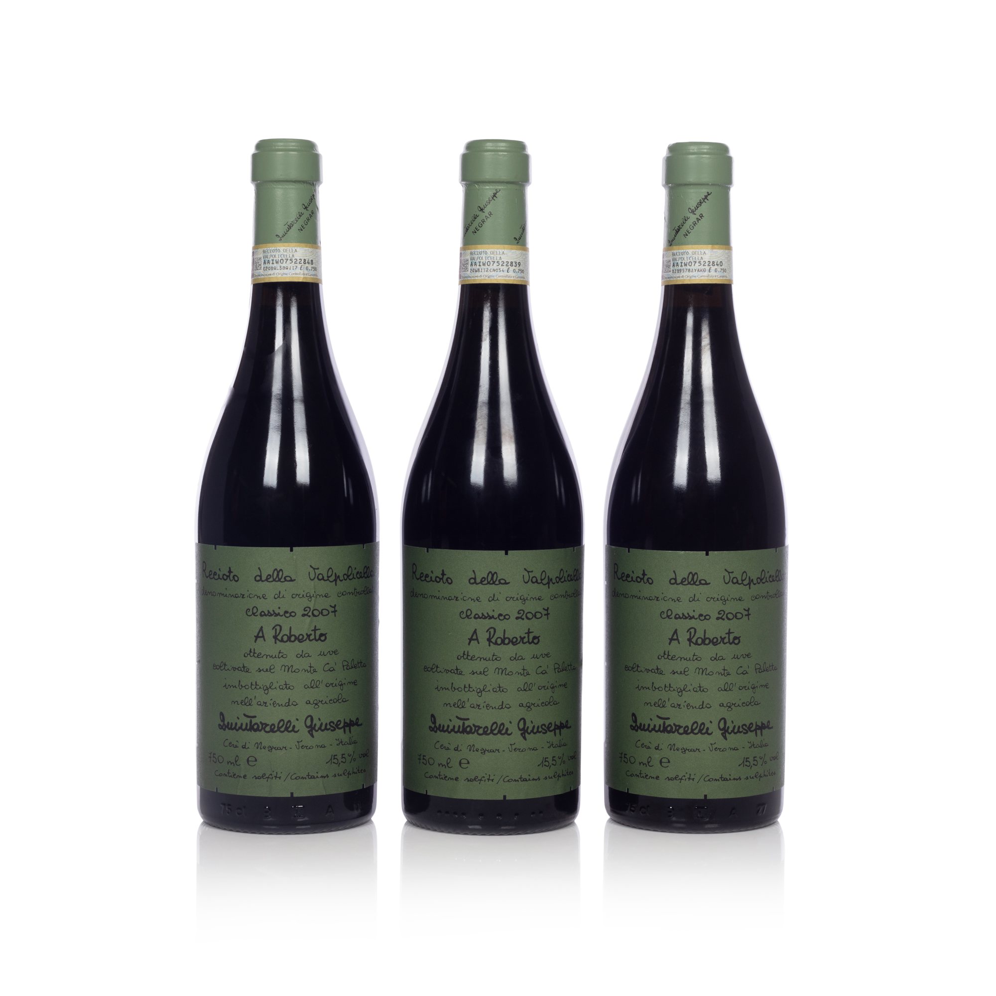 Recioto della Valpolicella 2007 Giuseppe Quintarelli (6 BT) | Finest ...