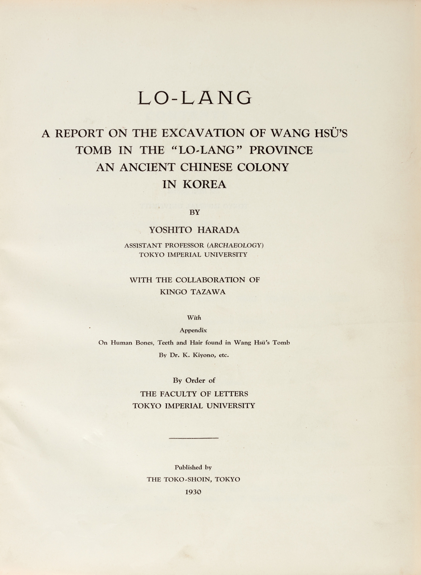 A group of books and pamphlets on Japanese burial mounds, temples and ...