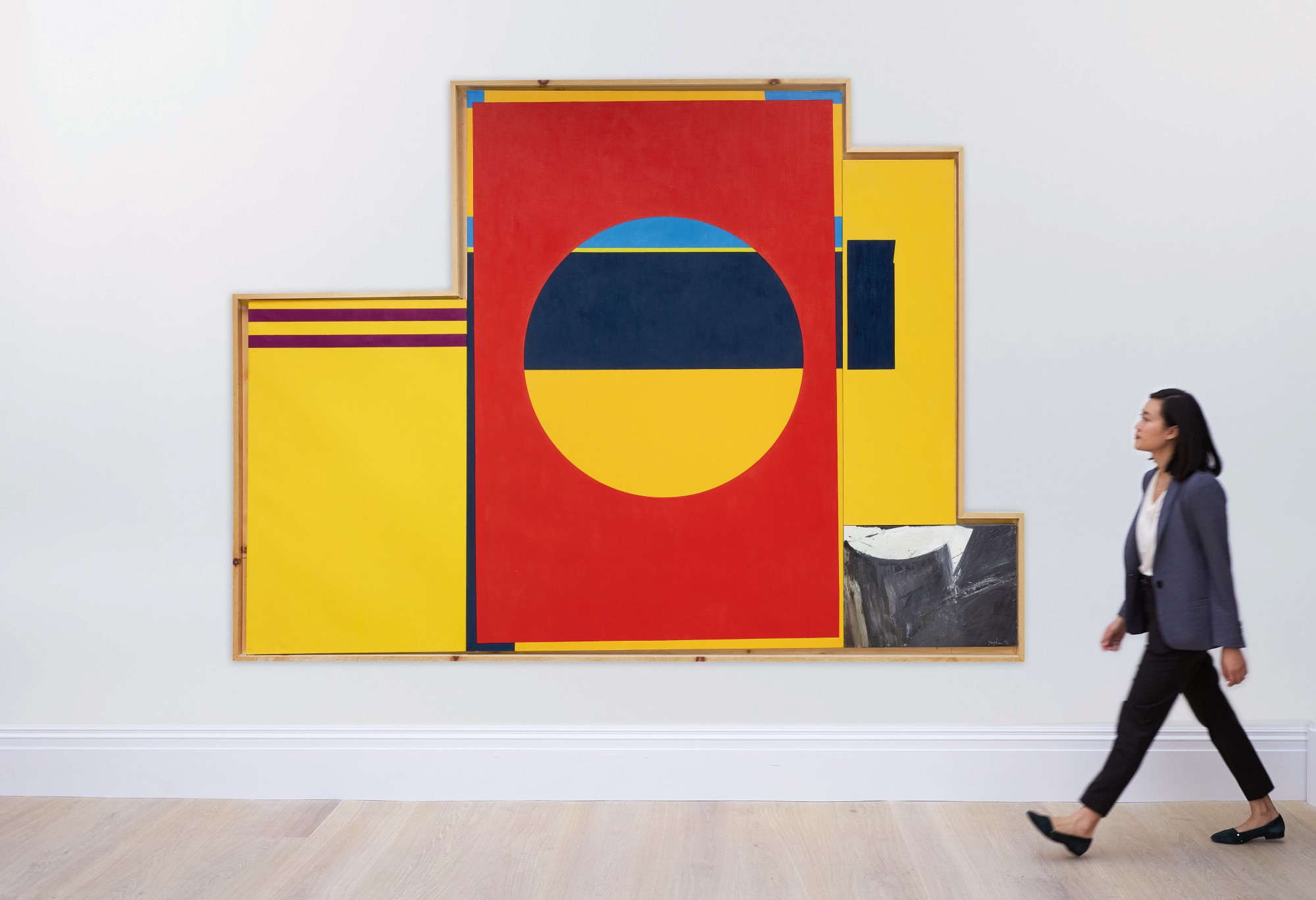 BUDD HOPKINS | CITY SUN III | Contemporary Art | New York | 2020 ...