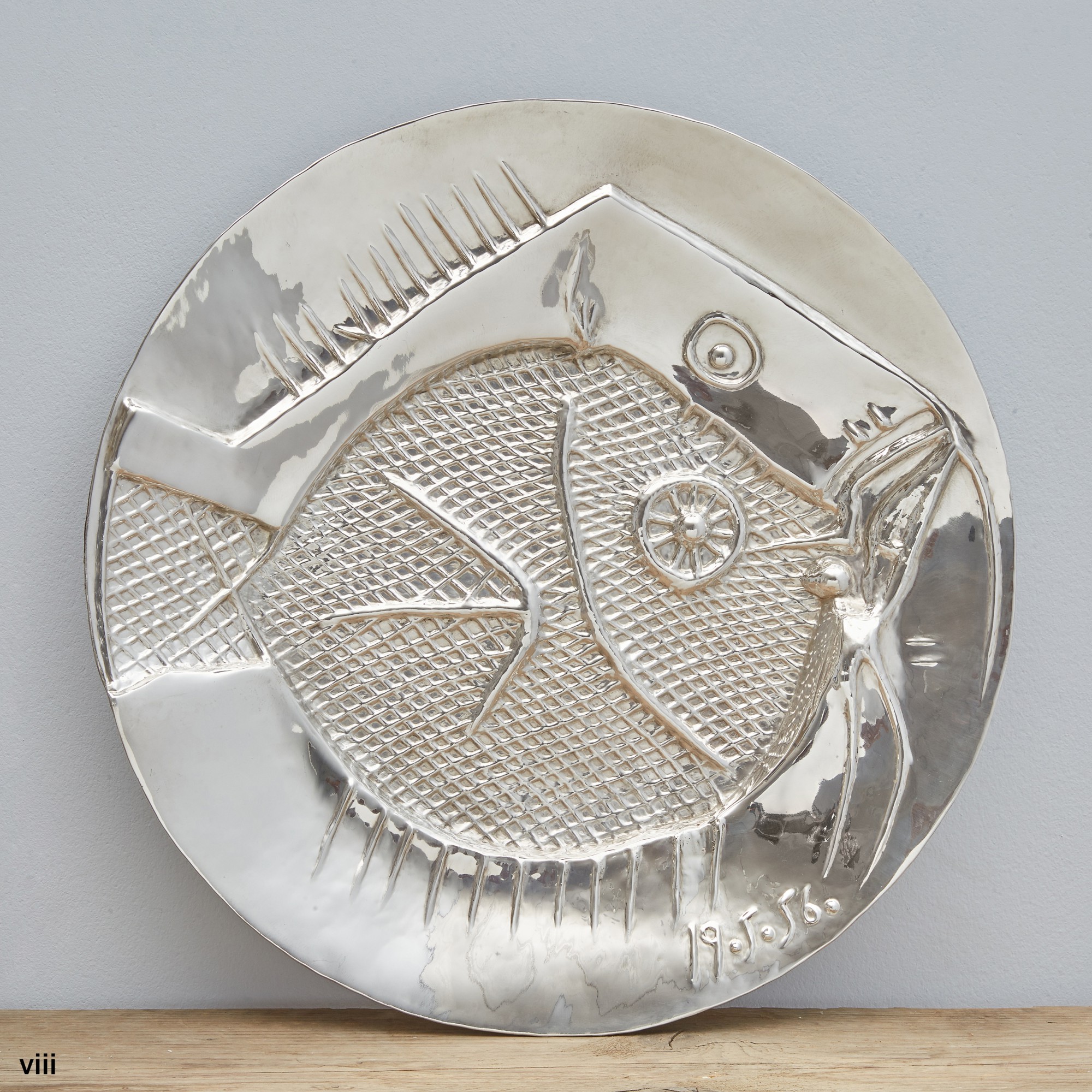 A complete set of 24 silver plates | 全套二十四件銀盤 | Modern Renaissance: A ...