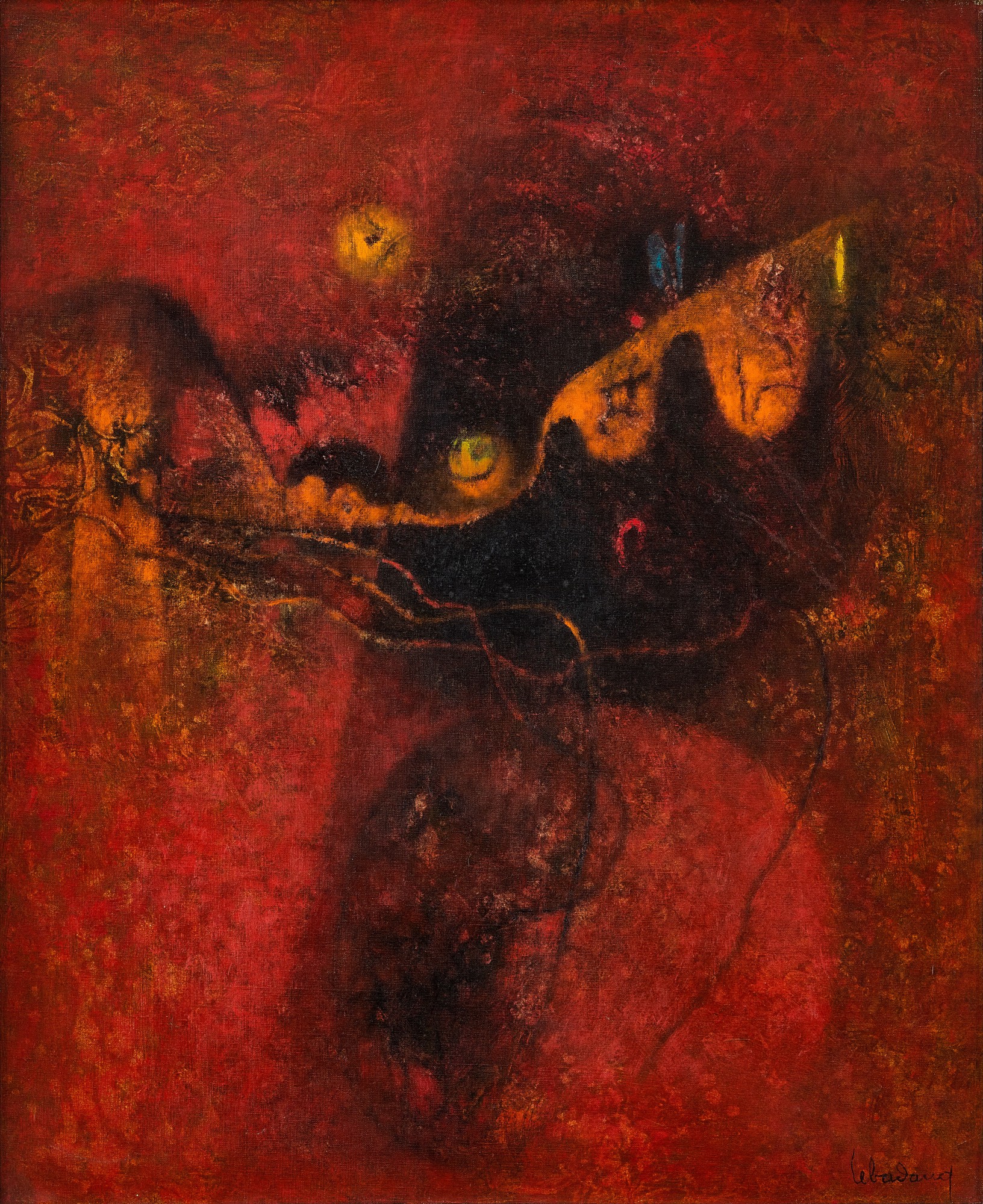 Le Ba Dang 黎白璗 | Paysage Rouge 紅色通道 | Modern Art Online: From Le Pho to ...