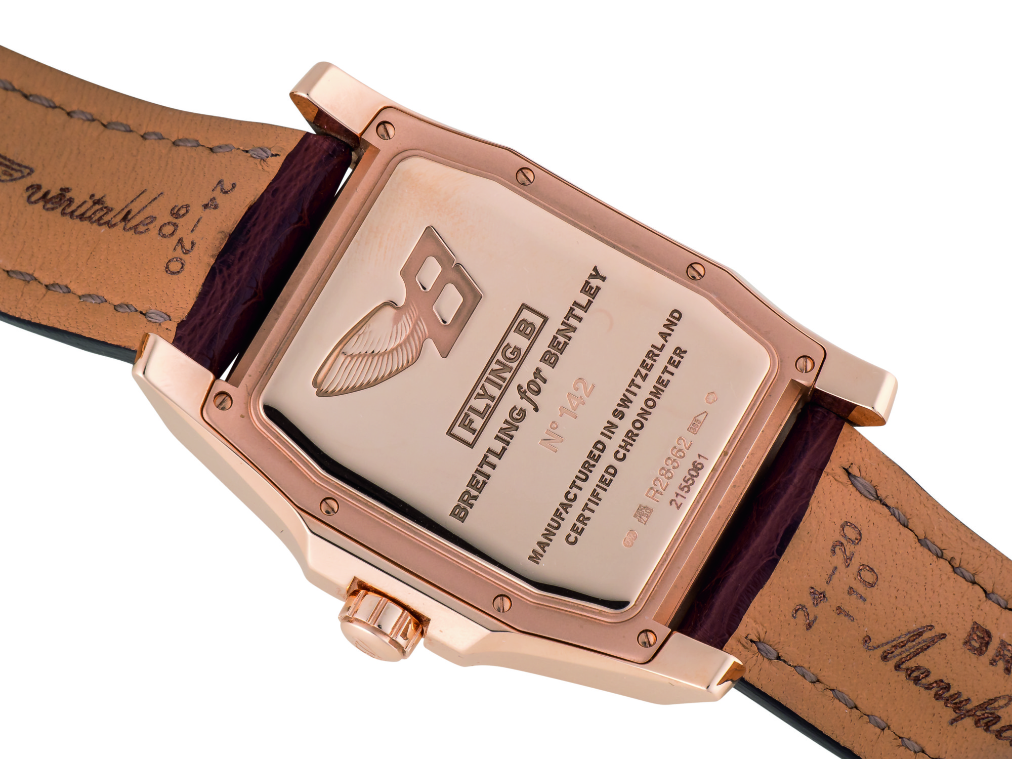 BREITLING | FLYING B BREITLING FOR BENTLEY, REF R28362 PINK GOLD JUMP ...