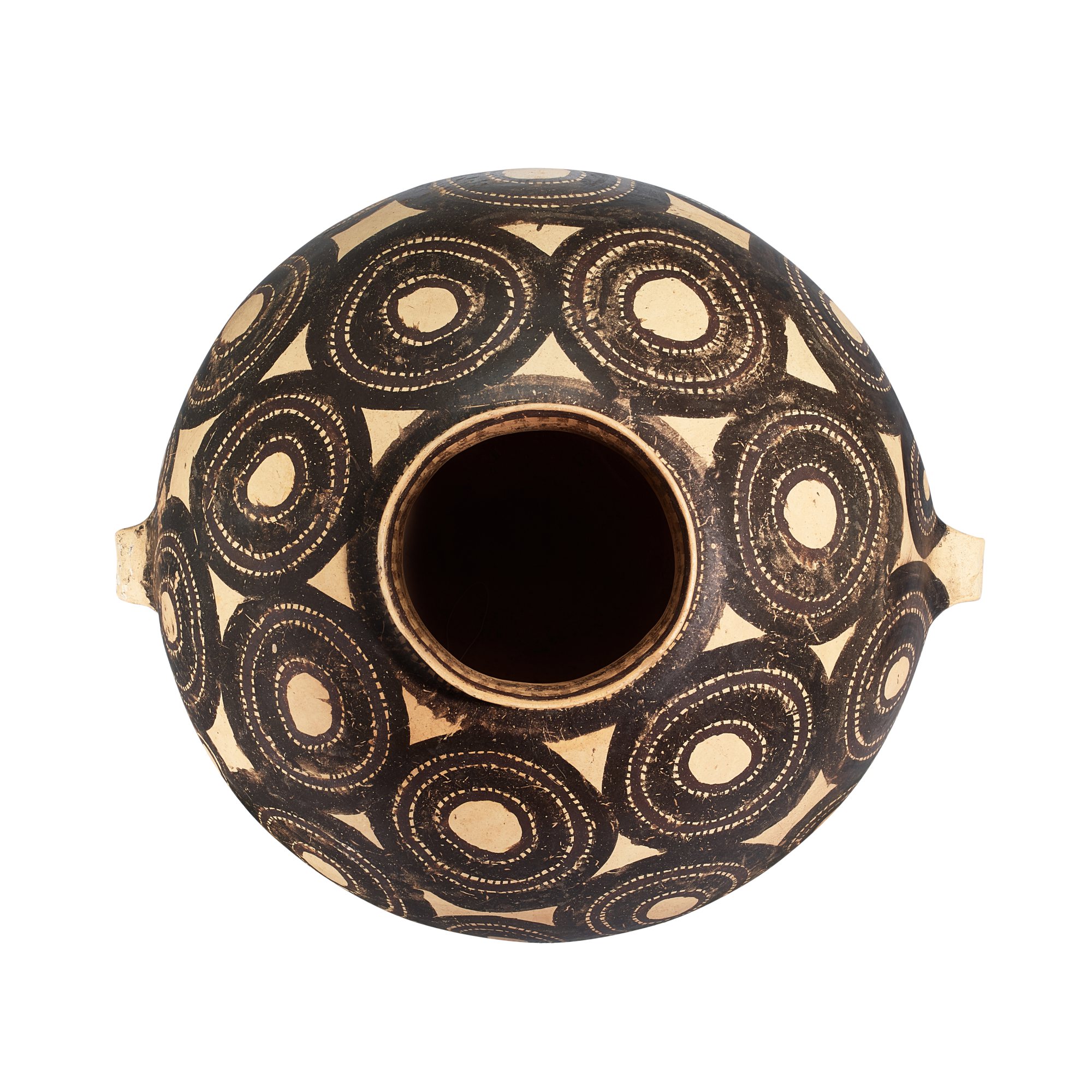 A large painted pottery jar Majiayao culture, Banshan to Machang phase ...