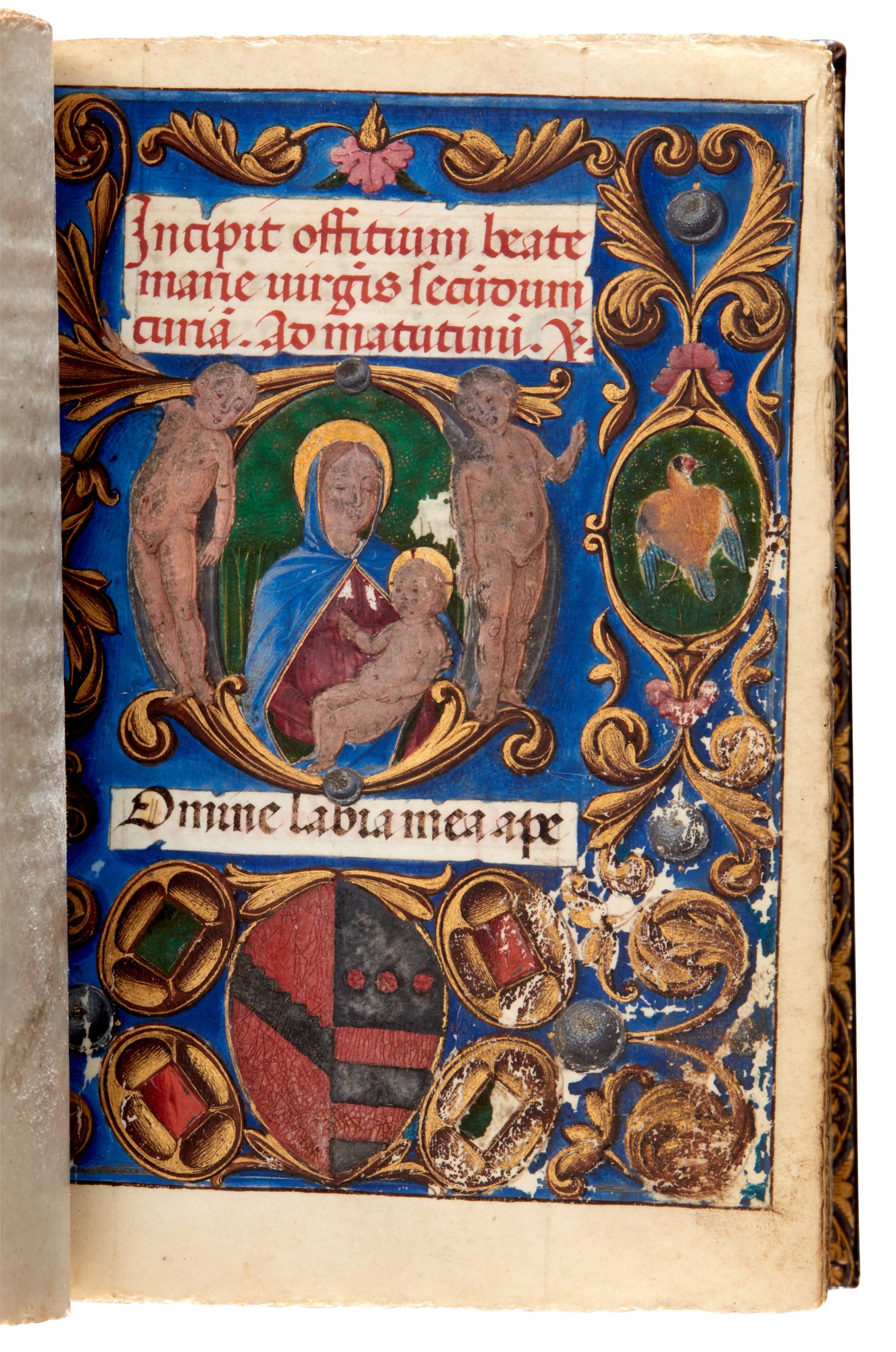 Book of Hours, Use of Rome, in Latin, illuminated manuscript on vellum ...