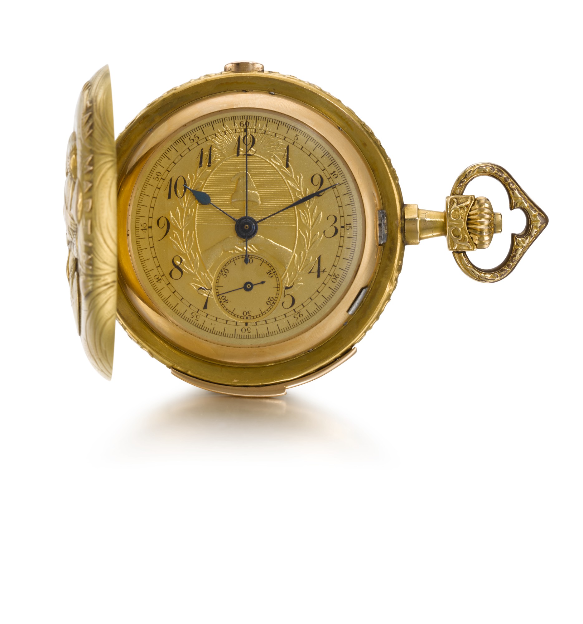 ALFRED LUGRIN | A HISTORICALLY INTERESTING GOLD HUNTING CASED MINUTE ...