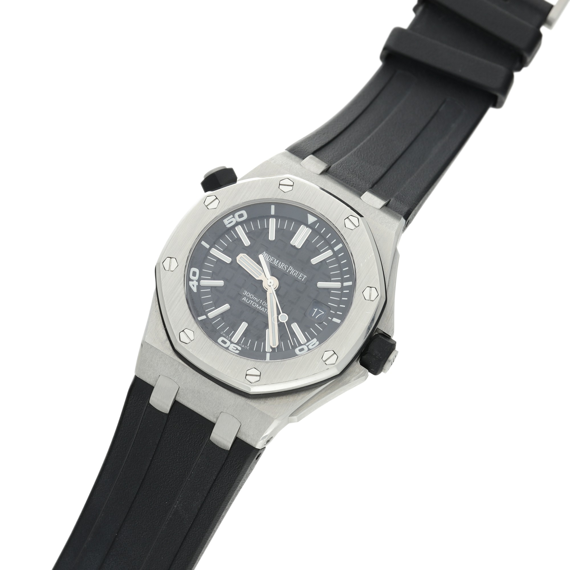 REFERENCE 15703ST.OO.A002CA.01 ROYAL OAK OFFSHORE DIVER A STAINLESS ...