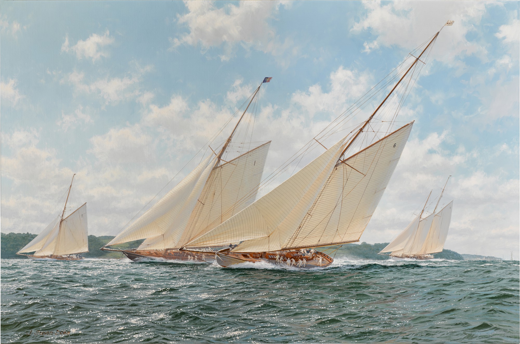 Racing off Norris Castle | European & British Art | 2021 | Sotheby's