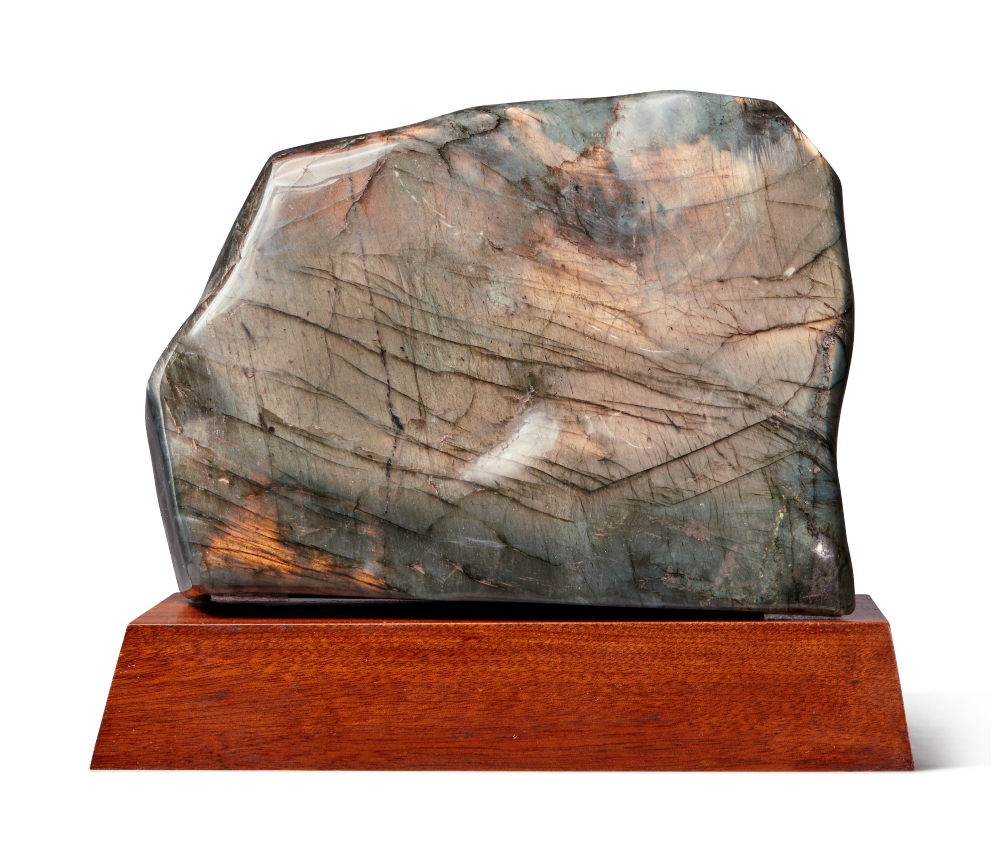 A Rare Specimen Of Pink Labradorite | History of Science & Technology ...