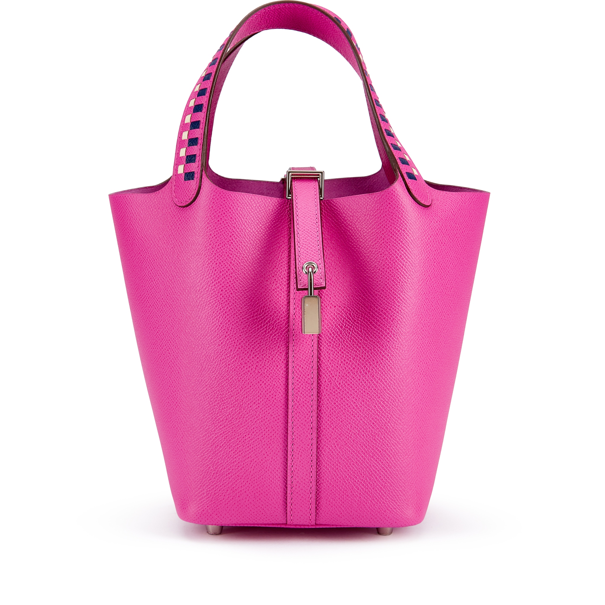 Limited Edition Magnolia Epsom Tressage de Cuir Picotin Lock 18 ...