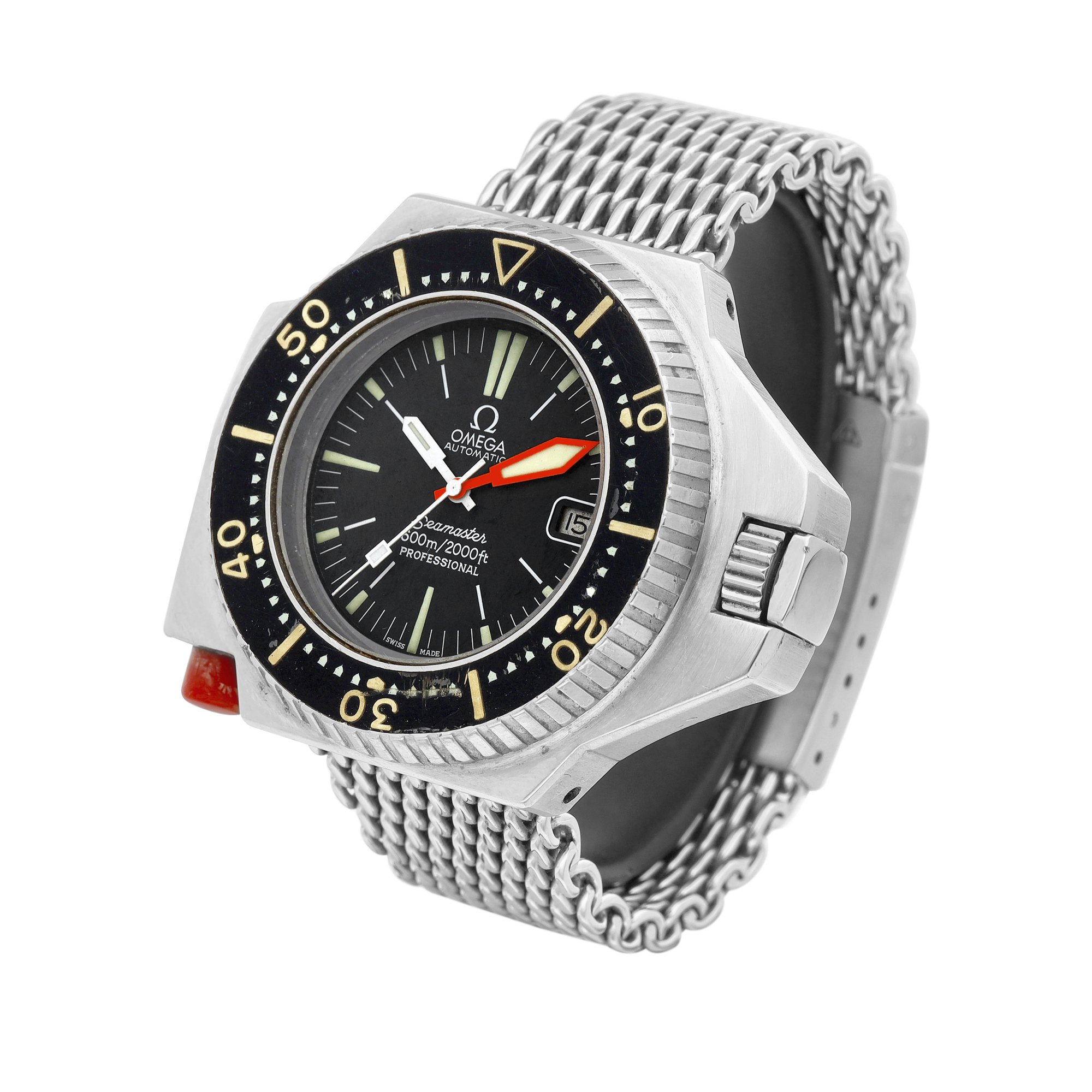 Seamaster "Ploprof" | A stainless steel wristwatch with date and ...