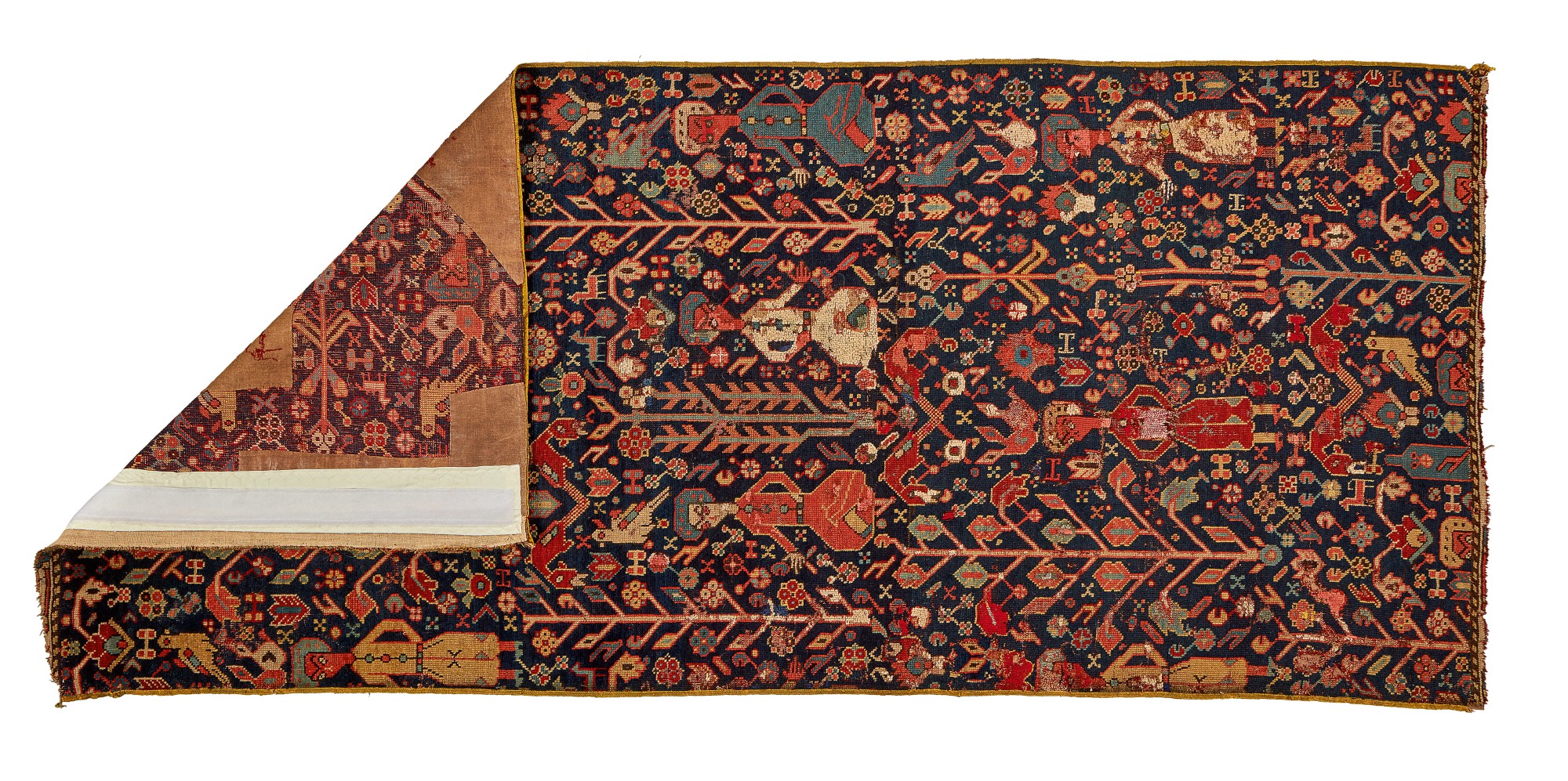 A Northwest Persian fragmentary rug, 18th Century | Arts of the Islamic ...
