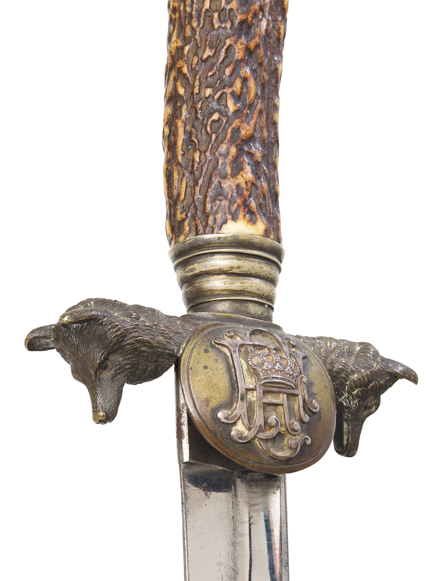 AN IMPERIAL PRESENTATION HUNTING SWORD, BY STANISLAUS STRIBERNY, VIENNA ...