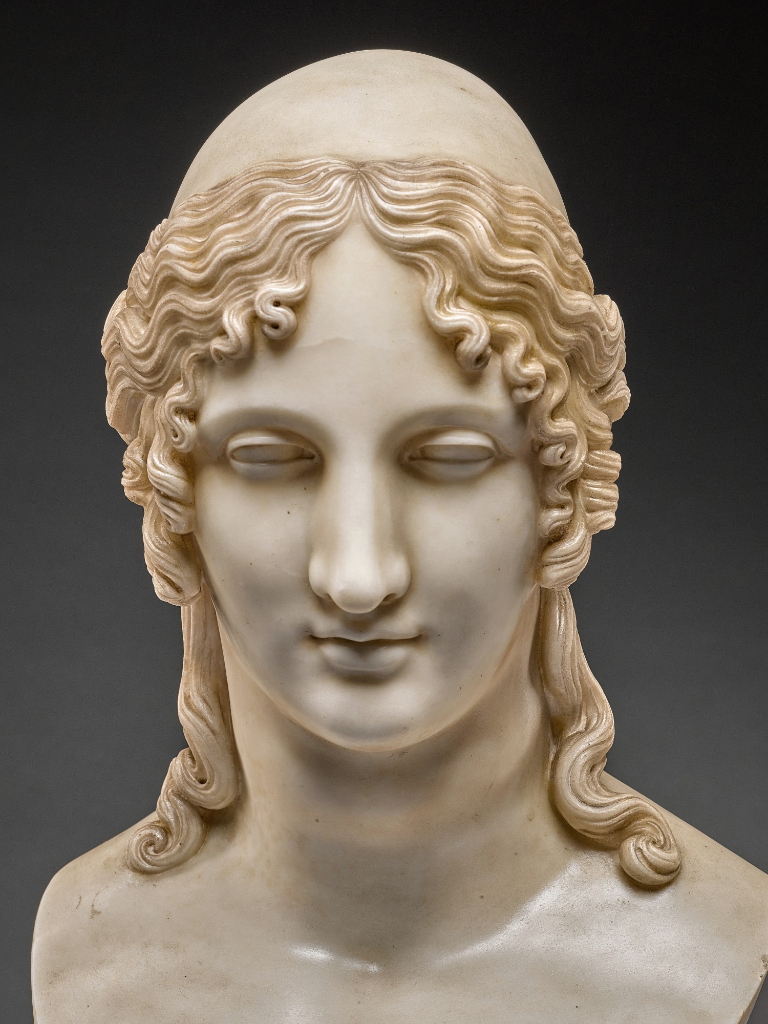 After Antonio Canova (1757-1822) | Italian, circa 1830 | Pair of Busts ...