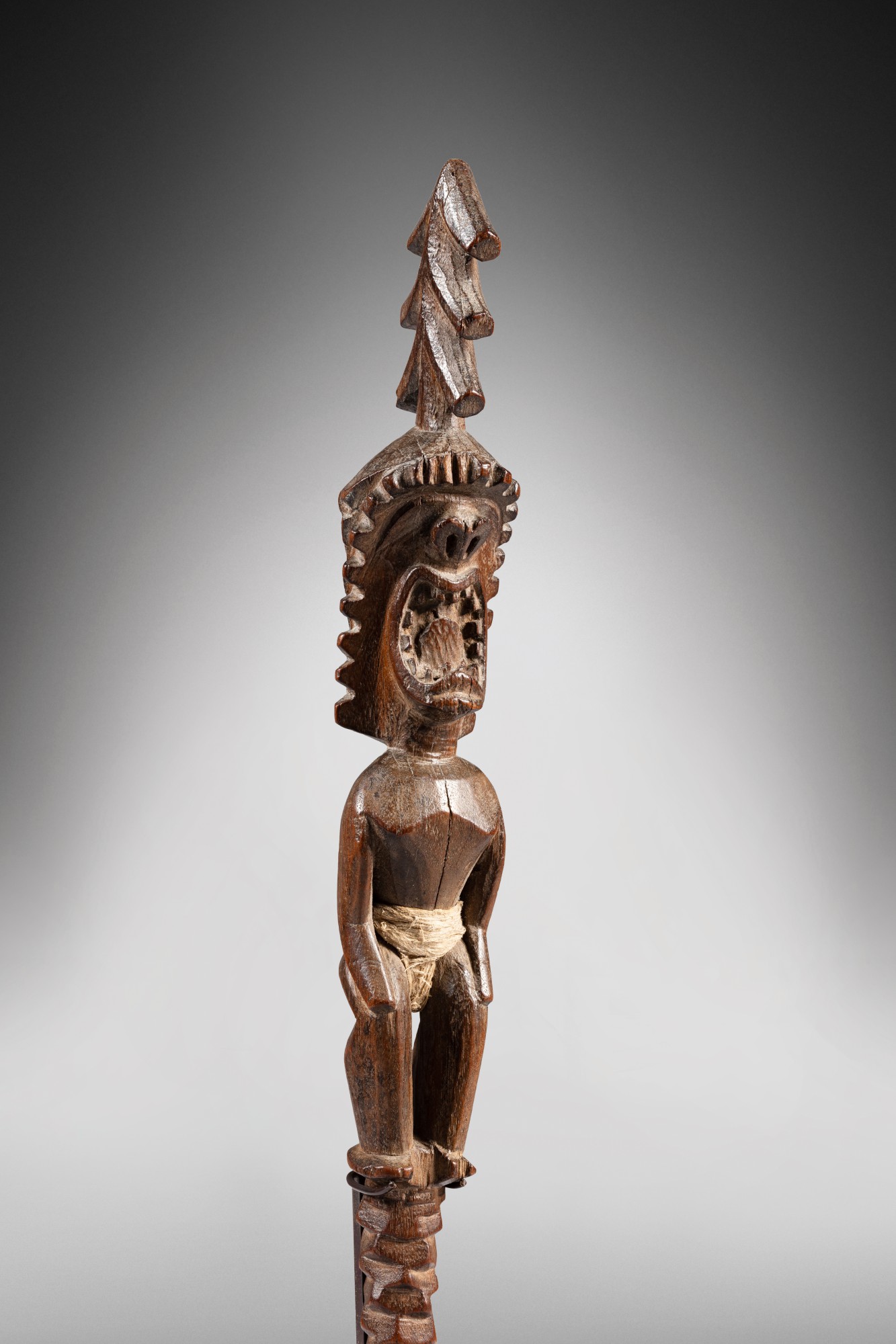 Bâton de divinité akua ka'ai, Îles d'Hawaï | Akua ka'ai divinity stick ...