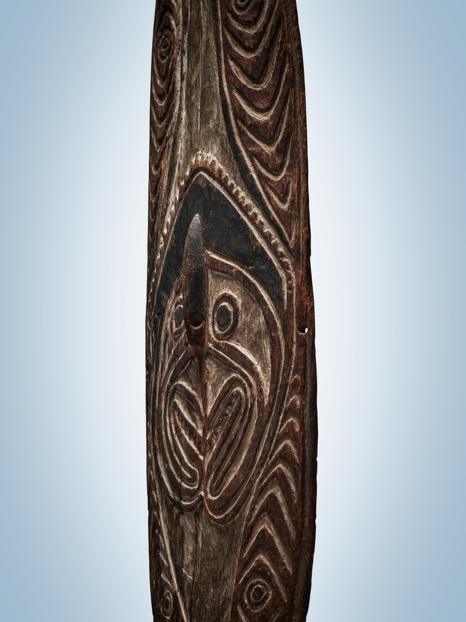 Spirit Board, Purari River Delta, Gulf of Papua, Gulf Province, Papua ...