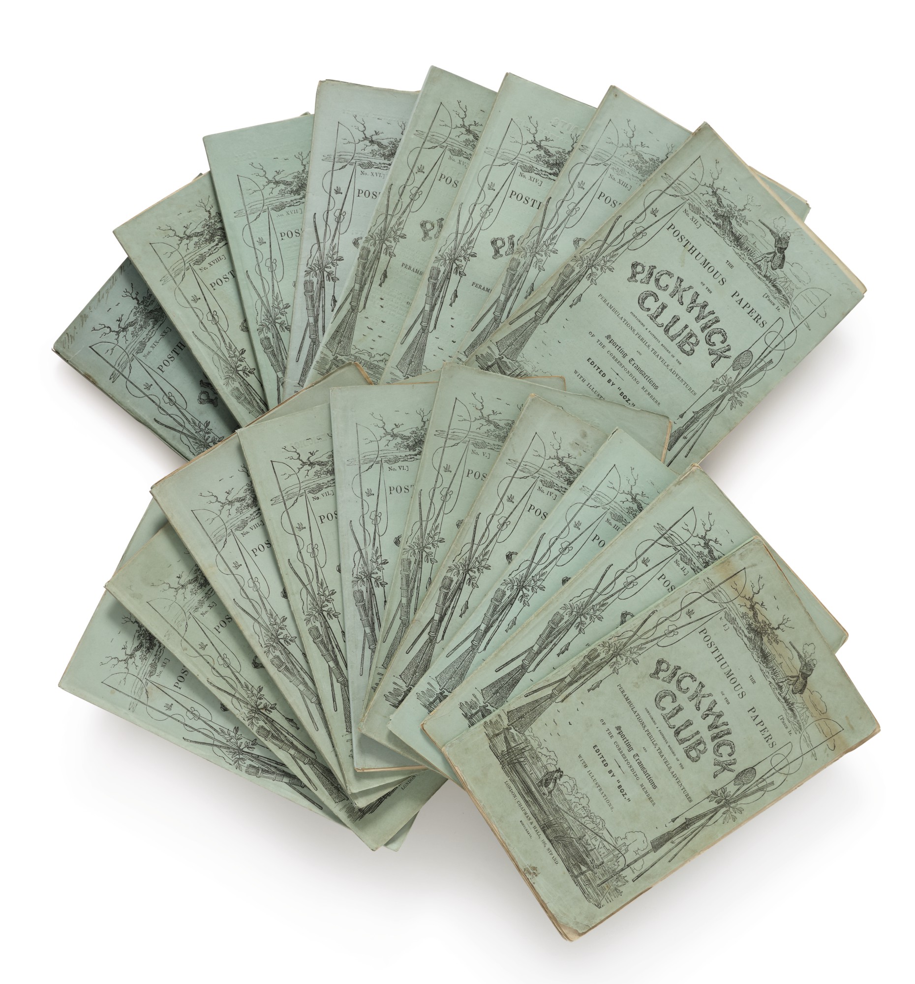 DICKENS, CHARLES | The Posthumous Papers of the Pickwick Club. London ...