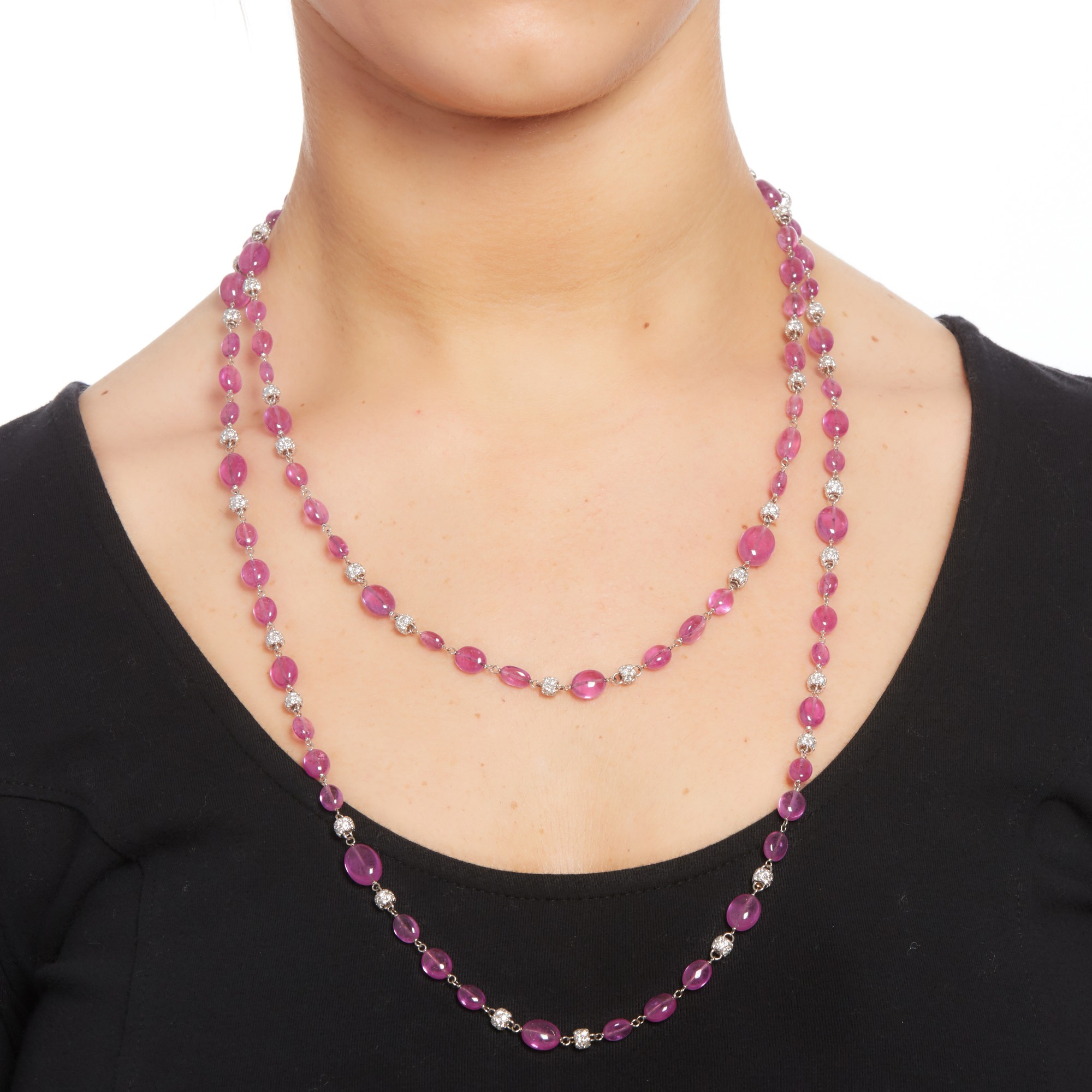 Ruby and diamond longchain | Fine Jewels | 2021 | Sotheby's