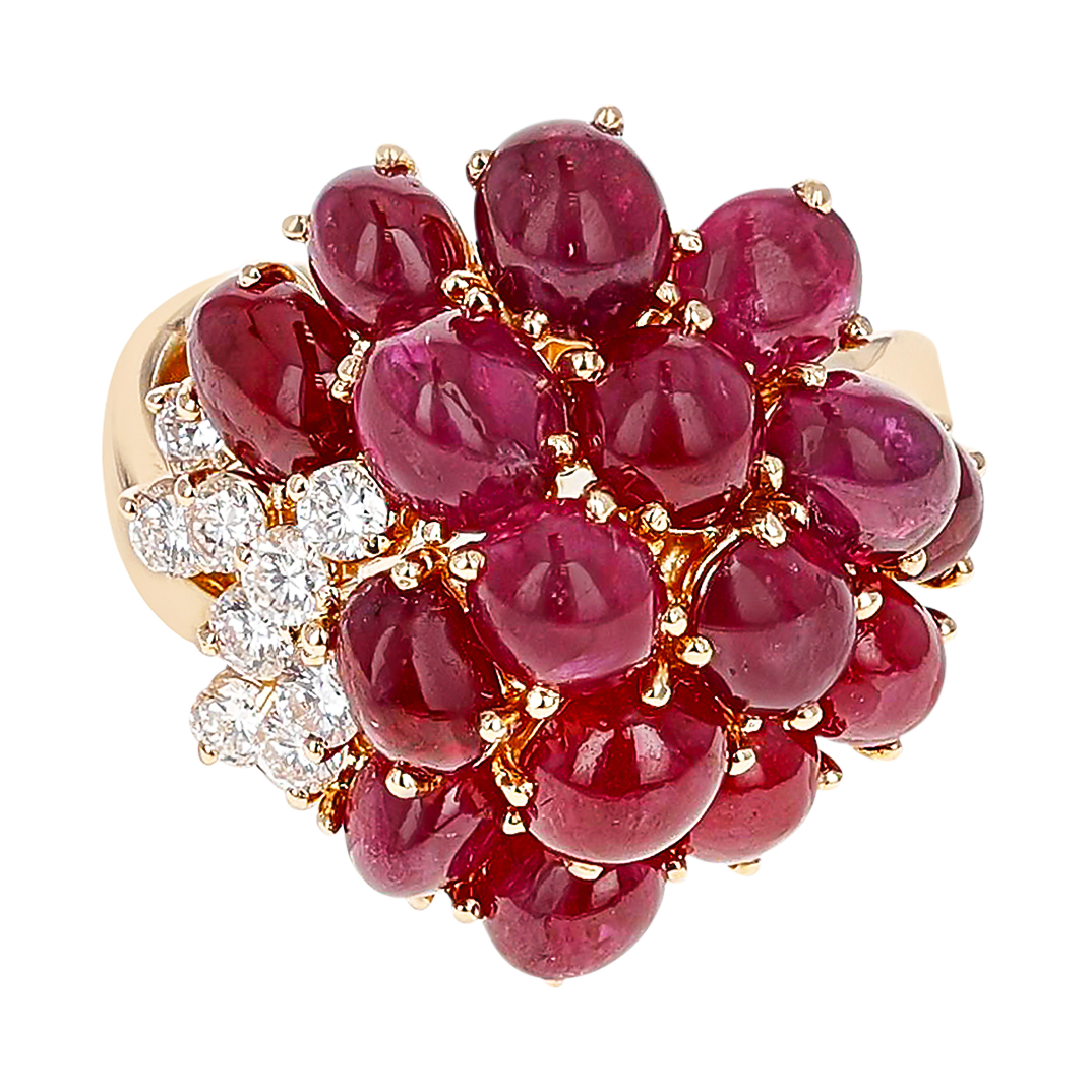 Gold, Ruby And Diamond Ring | Ring | Sotheby's
