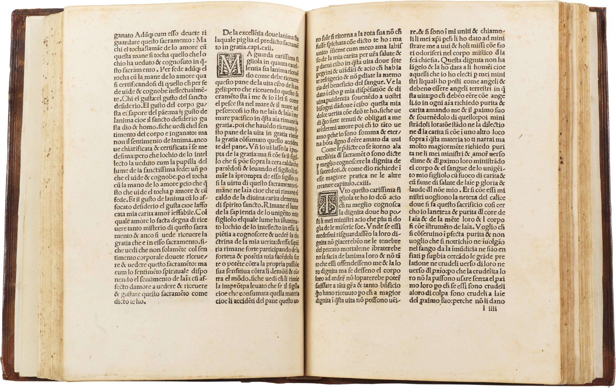 Catharina Senensis, Libro della divina dottrina, Venice, 1494 ...