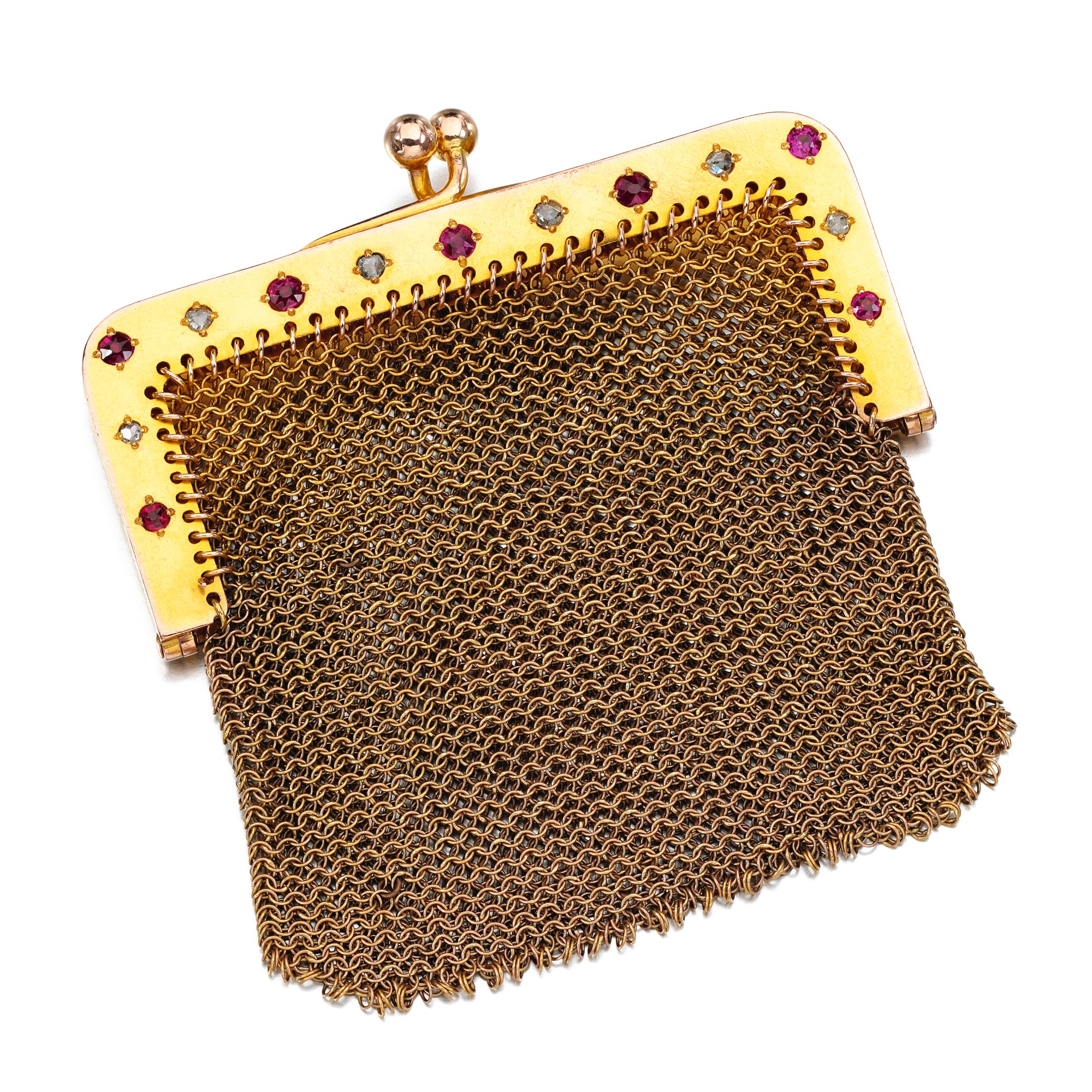 Ruby and diamond purse, early 20th century | The Family Collection of ...