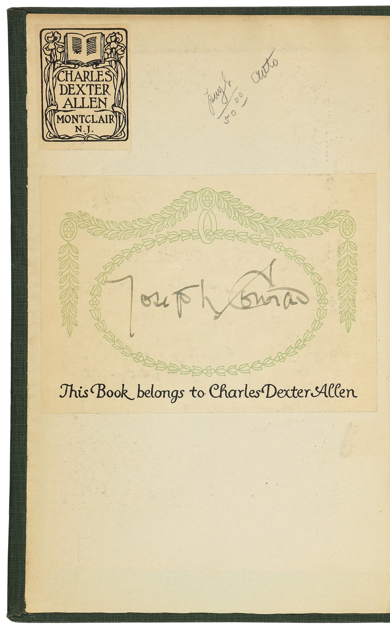 CONRAD, JOSEPH | A Group of Approximately 65 Works, Including Several ...