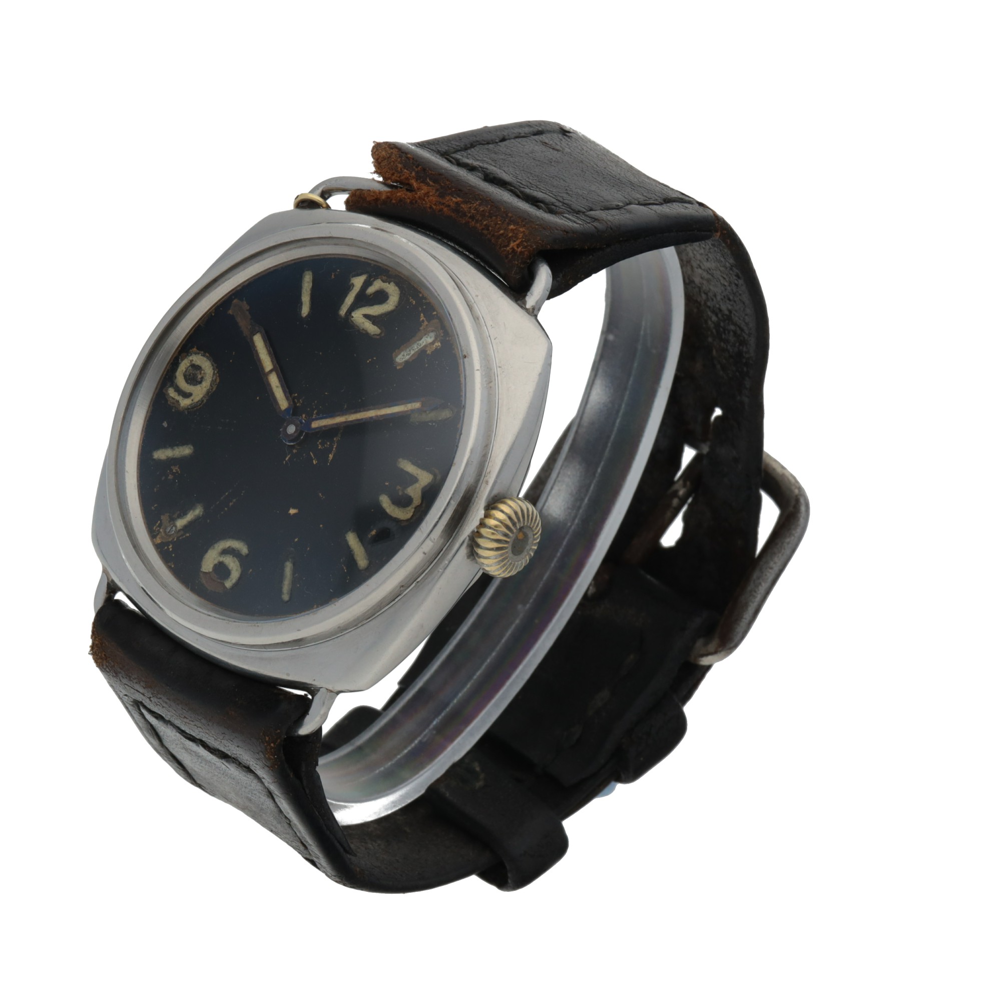 PANERAI/ROLEX | RADIOMIR, REF 3646, STAINLESS STEEL MILITARY DIVERS ...