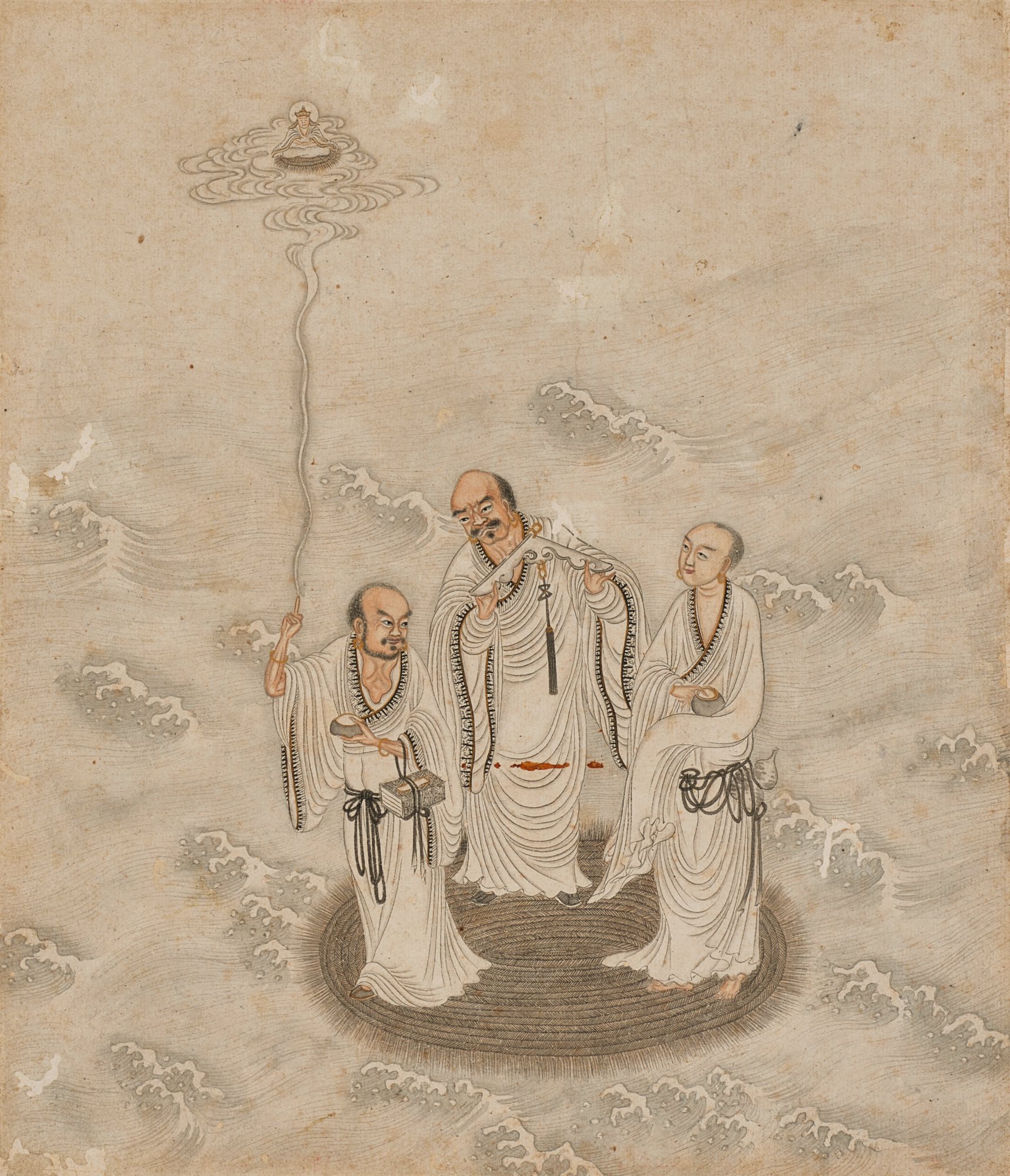 Ding Yunpeng 1547 - 1635 丁雲鵬 | Lohans 應真圖 | Fine Classical Chinese ...