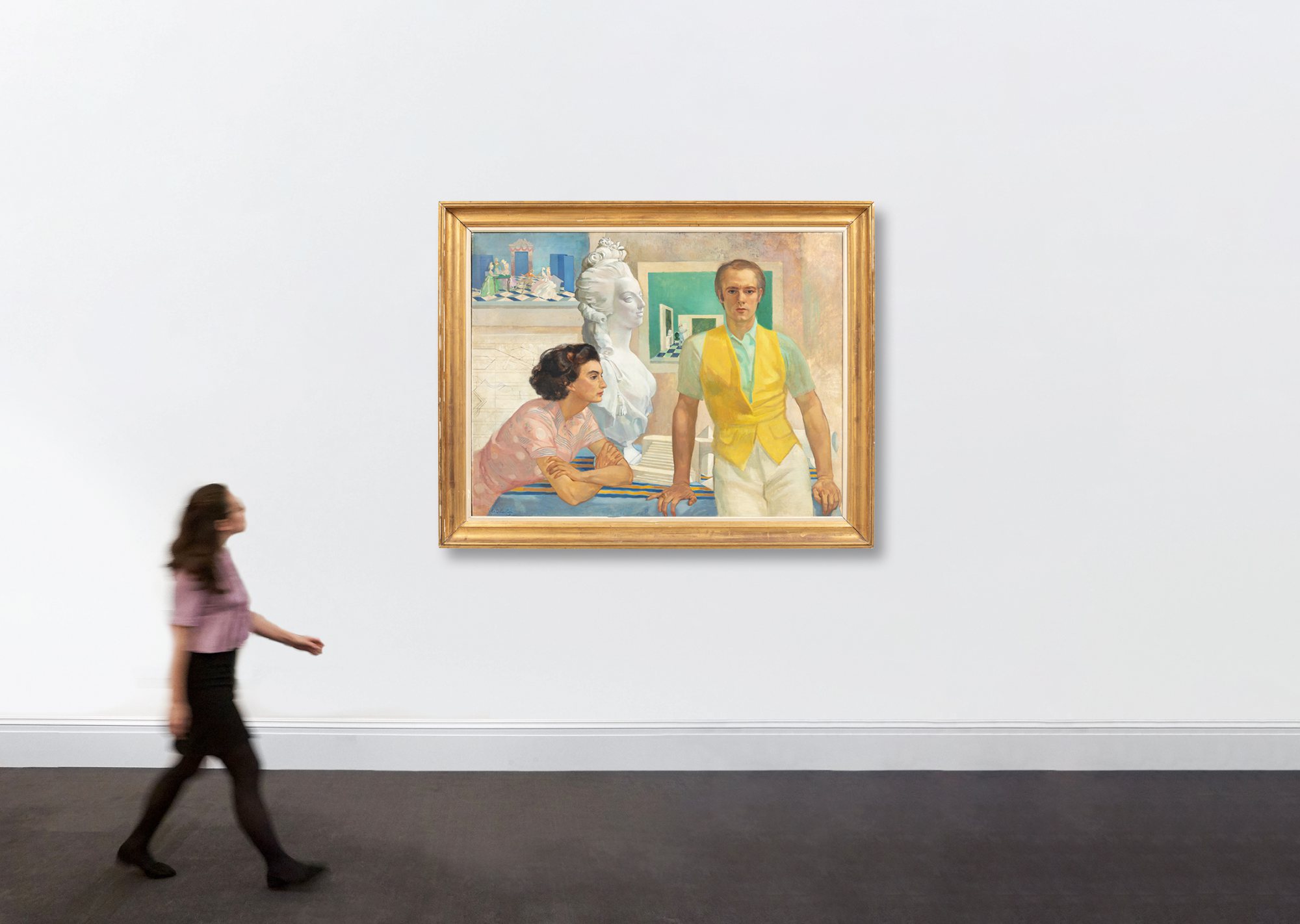 Double portrait of Edmond Delescluze and Suzanne Fabry | Double ...