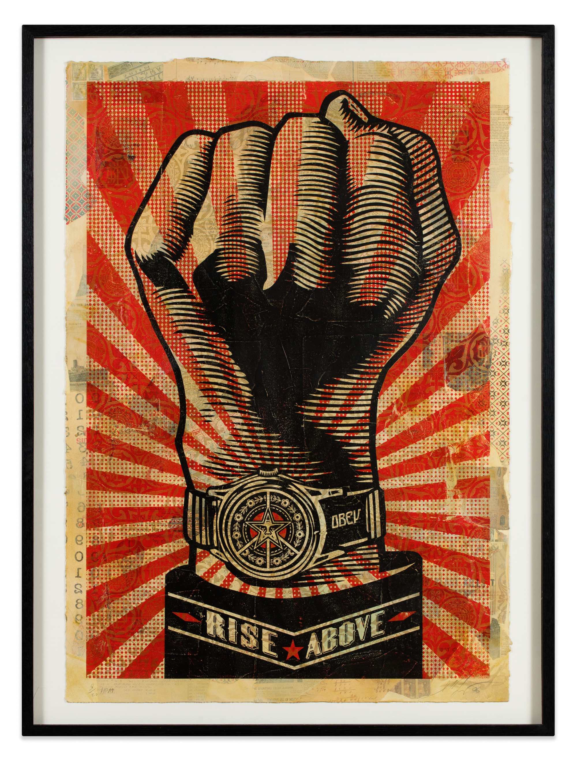 SHEPARD FAIREY | RISE ABOVE | Contemporary Art Online ǀ Paris ...