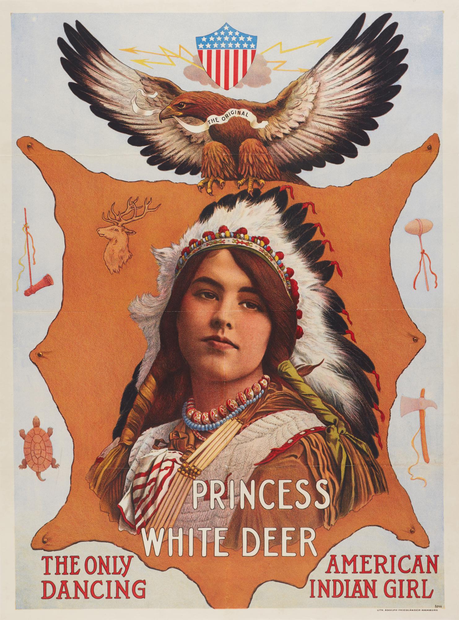 Princess White Deer (Esther Louise Georgette Deer) | From Ziegfeld girl ...