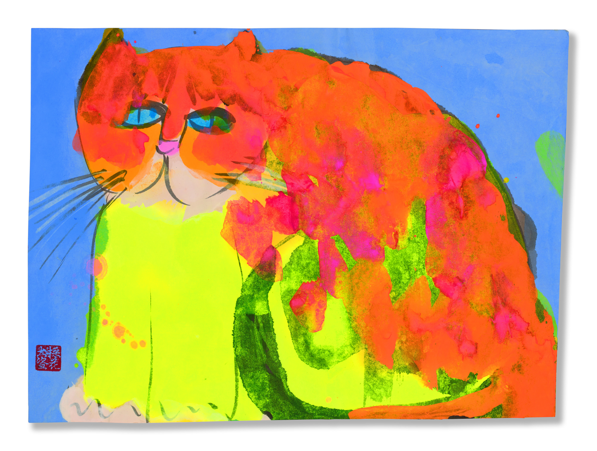 WALASSE TING (DING XIONGQUAN) | UNTITLED (CAT) | Modern and ...