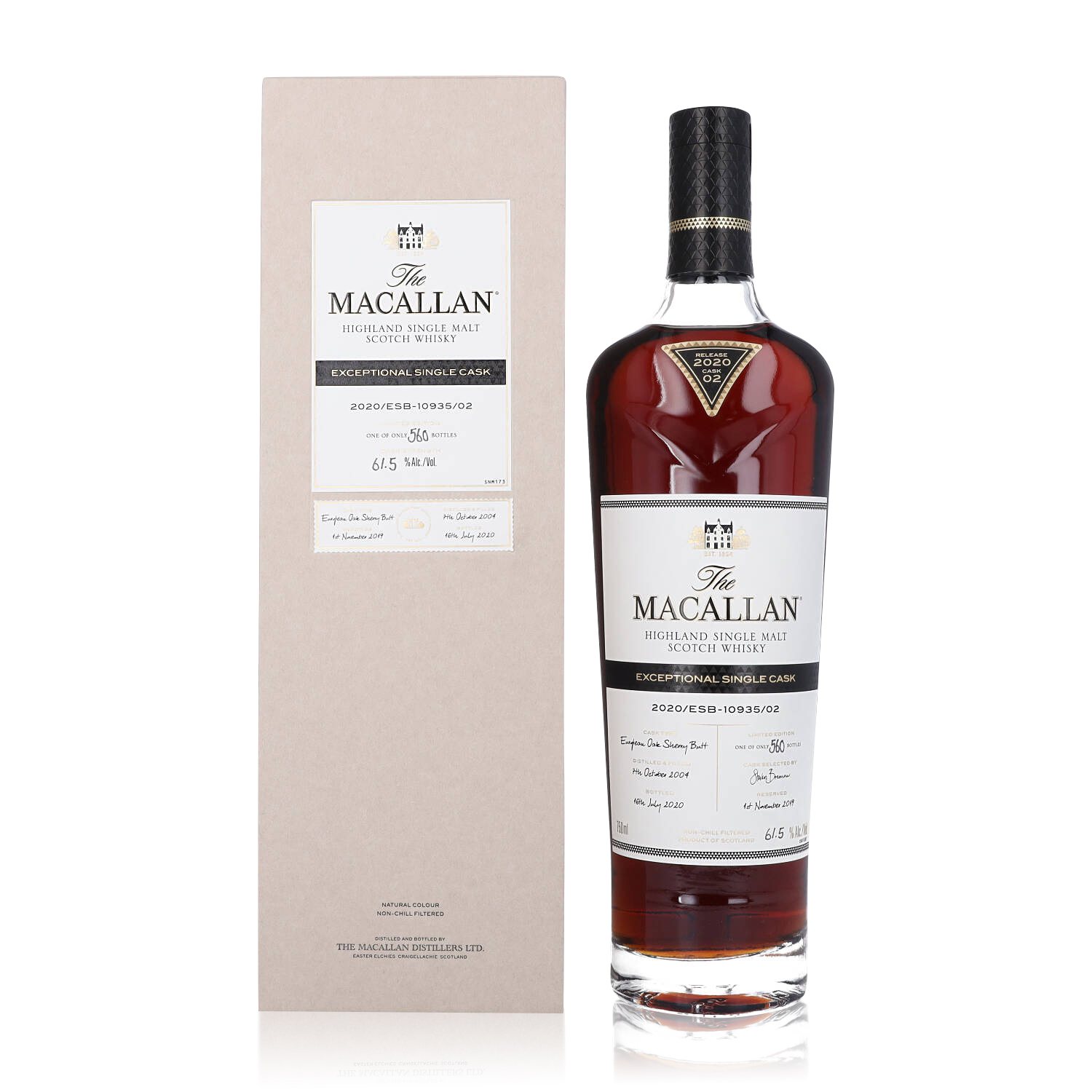 The Macallan Exceptional Single Cask 2020/ESB-10935/02 61.5 abv 2004 (1 ...