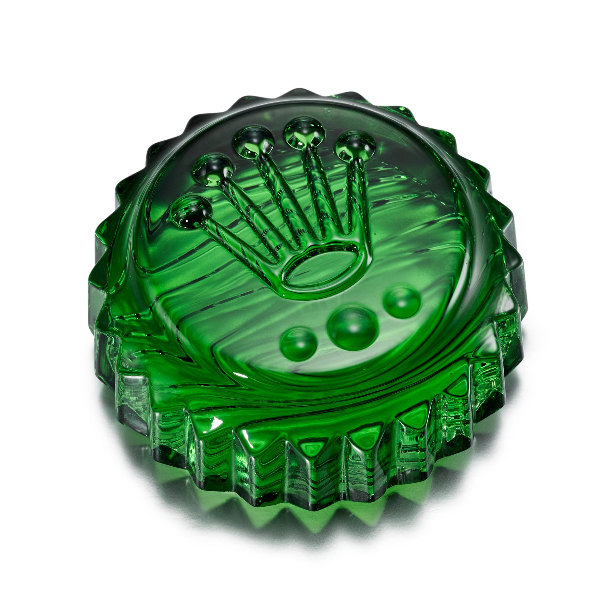 ROLEX | A CRYSTAL PAPERWEIGHT, CIRCA 2006 | Watches Online | Watches ...