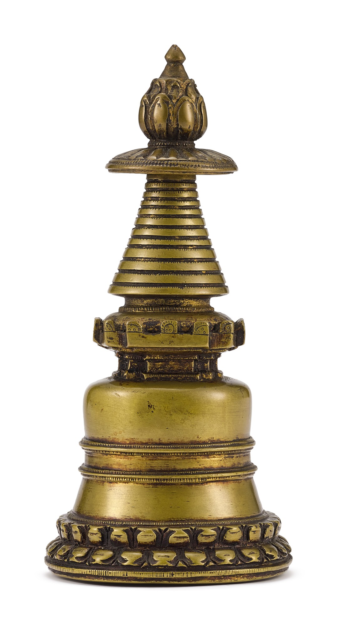 A BRONZE STUPA, TIBET, 13TH CENTURY | 十三世紀 藏傳銅佛塔 | A Selection of ...