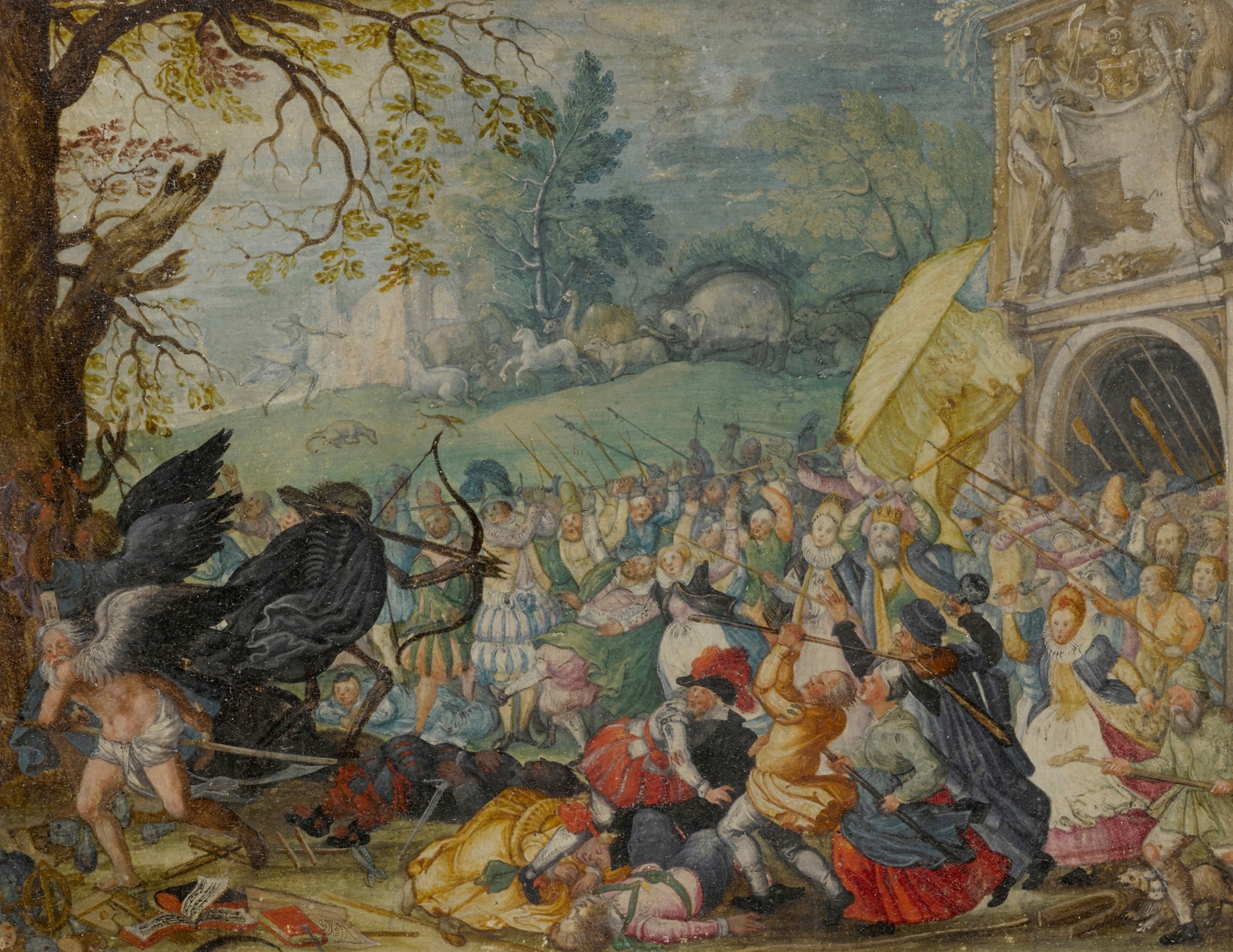 The Battle against Time and Death | Master Paintings and Drawings Part ...