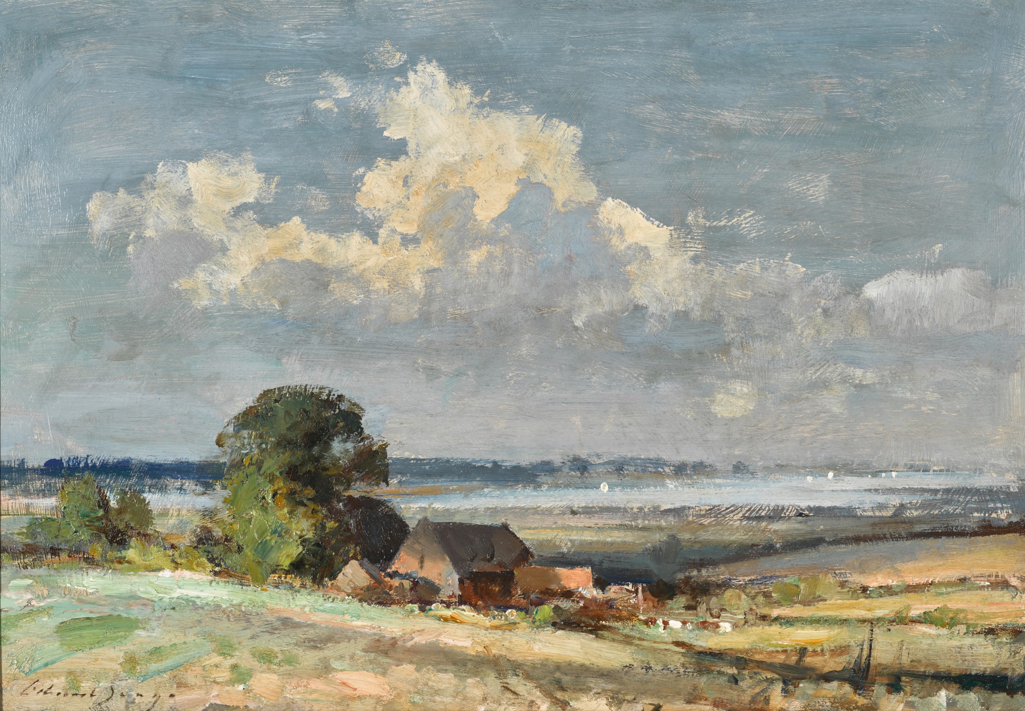 The River Orwell Suffolk European British Art 2020 Sotheby s the-river-orwell-suffolk-european-british-art-2020-sotheby-s